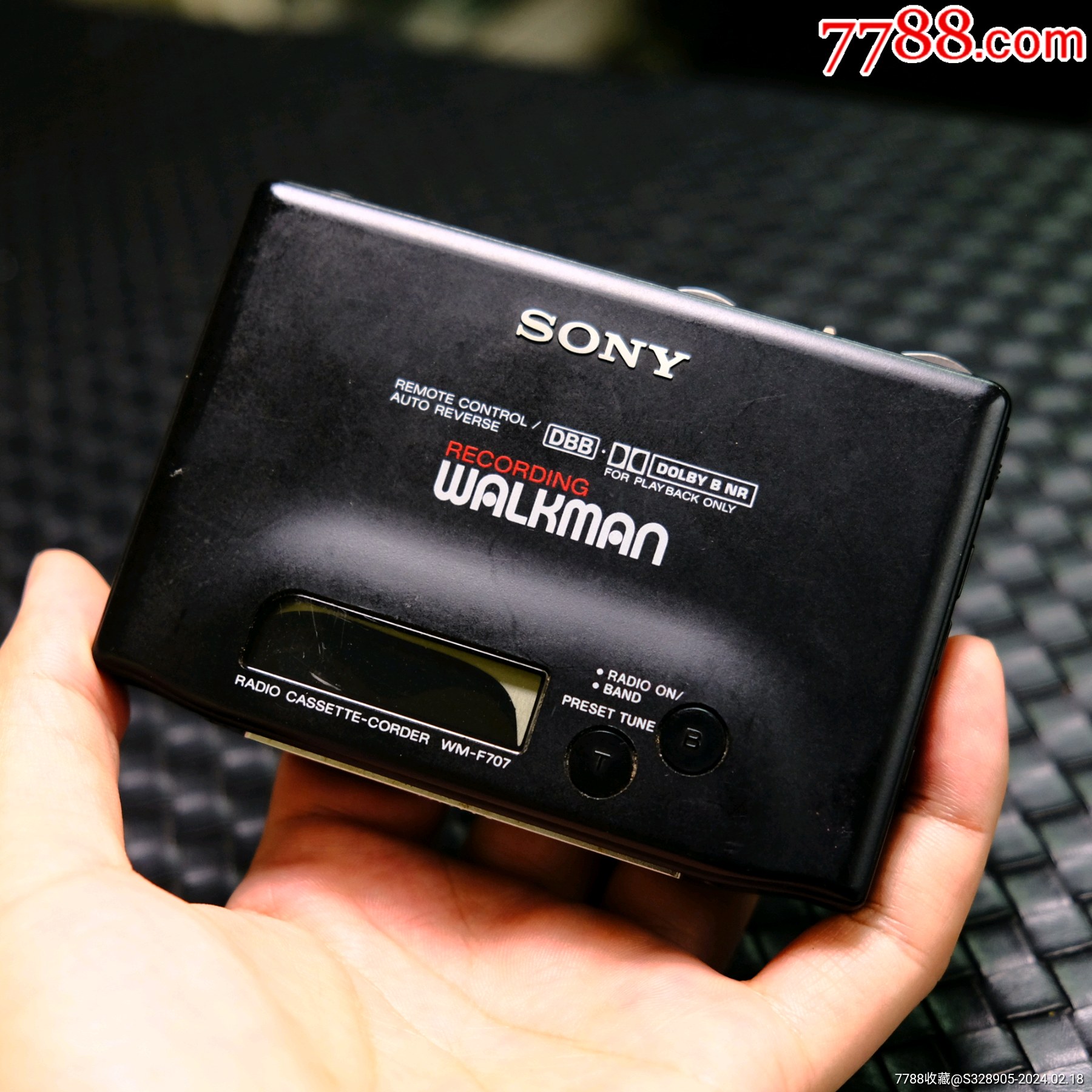 索尼经典型号WM-F707磁带随身听-价格:13元-au36871233-随身听/mp3 -加价-7788收藏__收藏热线