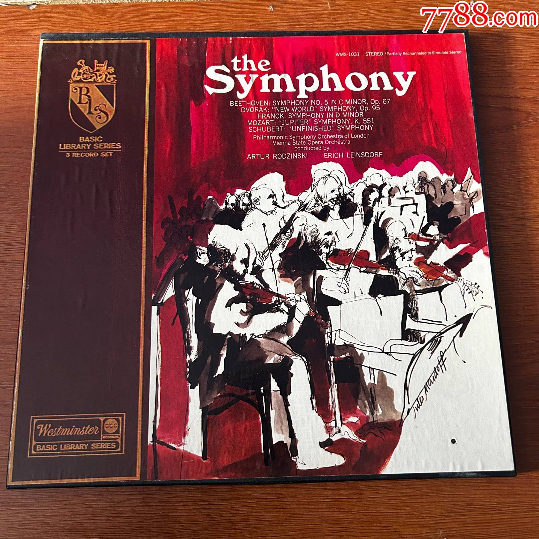 罗津斯基-指挥-舒伯特-贝多芬等交响曲-3LP-A67-价格:30元-au36938644-老唱片/胶片 -加价-7788收藏__收藏热线