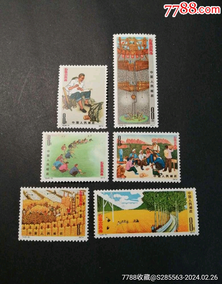 T3户县农民画_“T”字邮票_梦源居士【7788收藏__收藏热线】