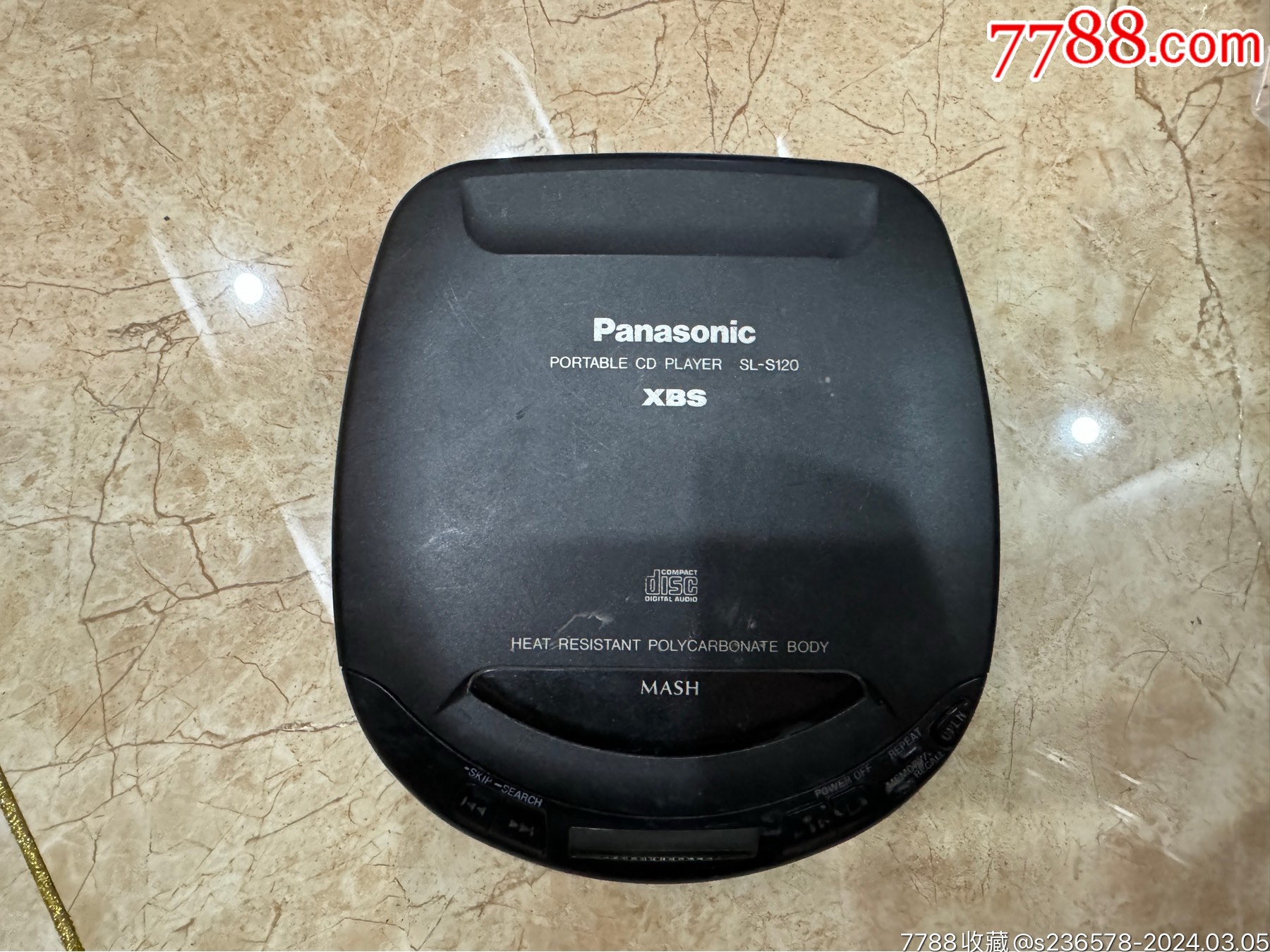 松下cd随身听-价格:90元-au37021540-随身听/mp3 -加价-7788收藏__收藏热线