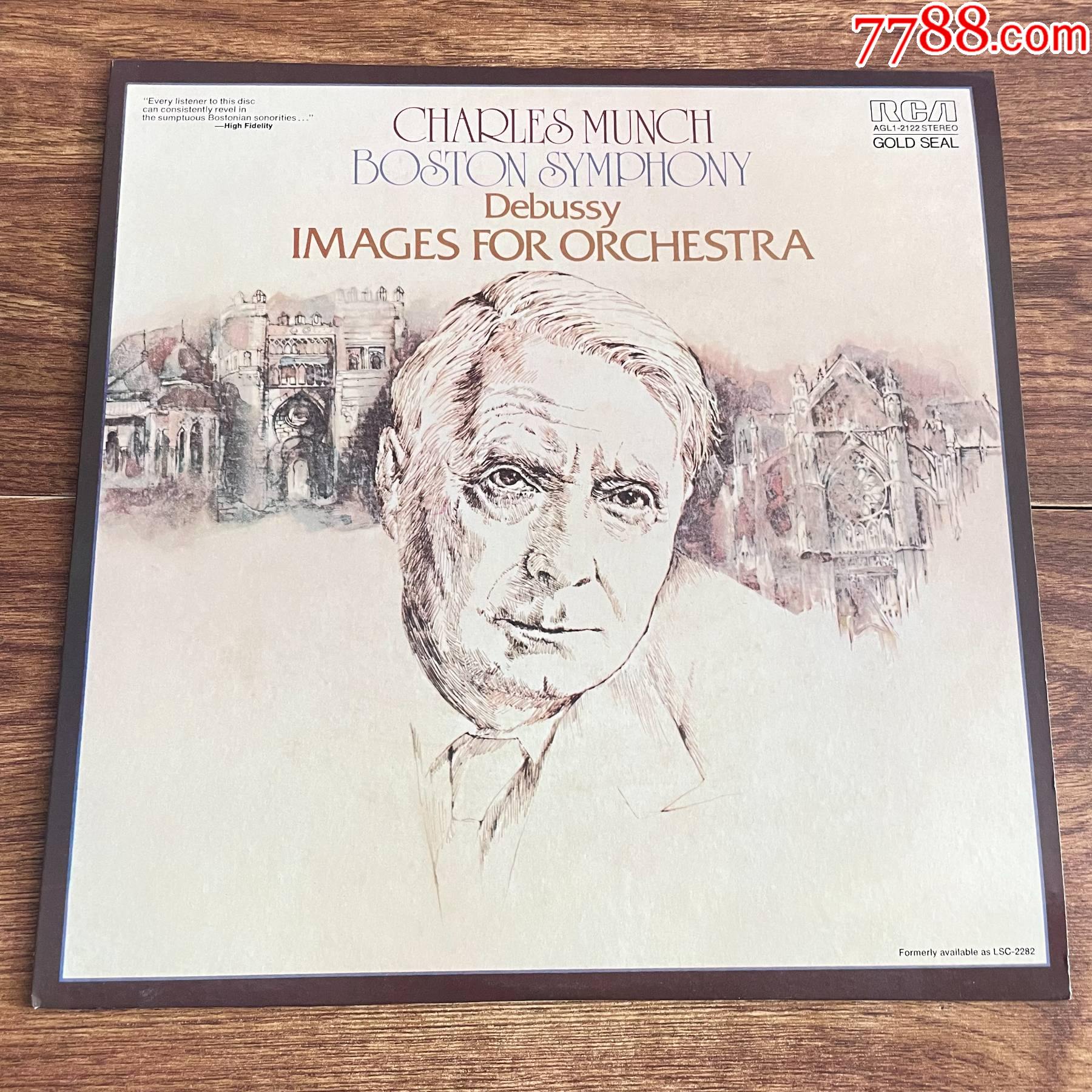 德彪西-意象集作品-明希指挥-12寸黑胶LP-A89-价格:10元-au37070112-老唱片/胶片 -加价-7788收藏__收藏热线