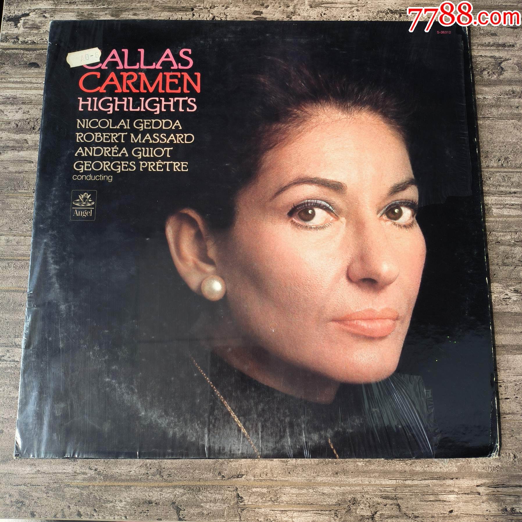卡拉斯-阿帕里吉-CALLAS-A-PARIGI-黑胶LP-A29-价格:10元-au37090709-老唱片/胶片 -加价-7788收藏__收藏热线