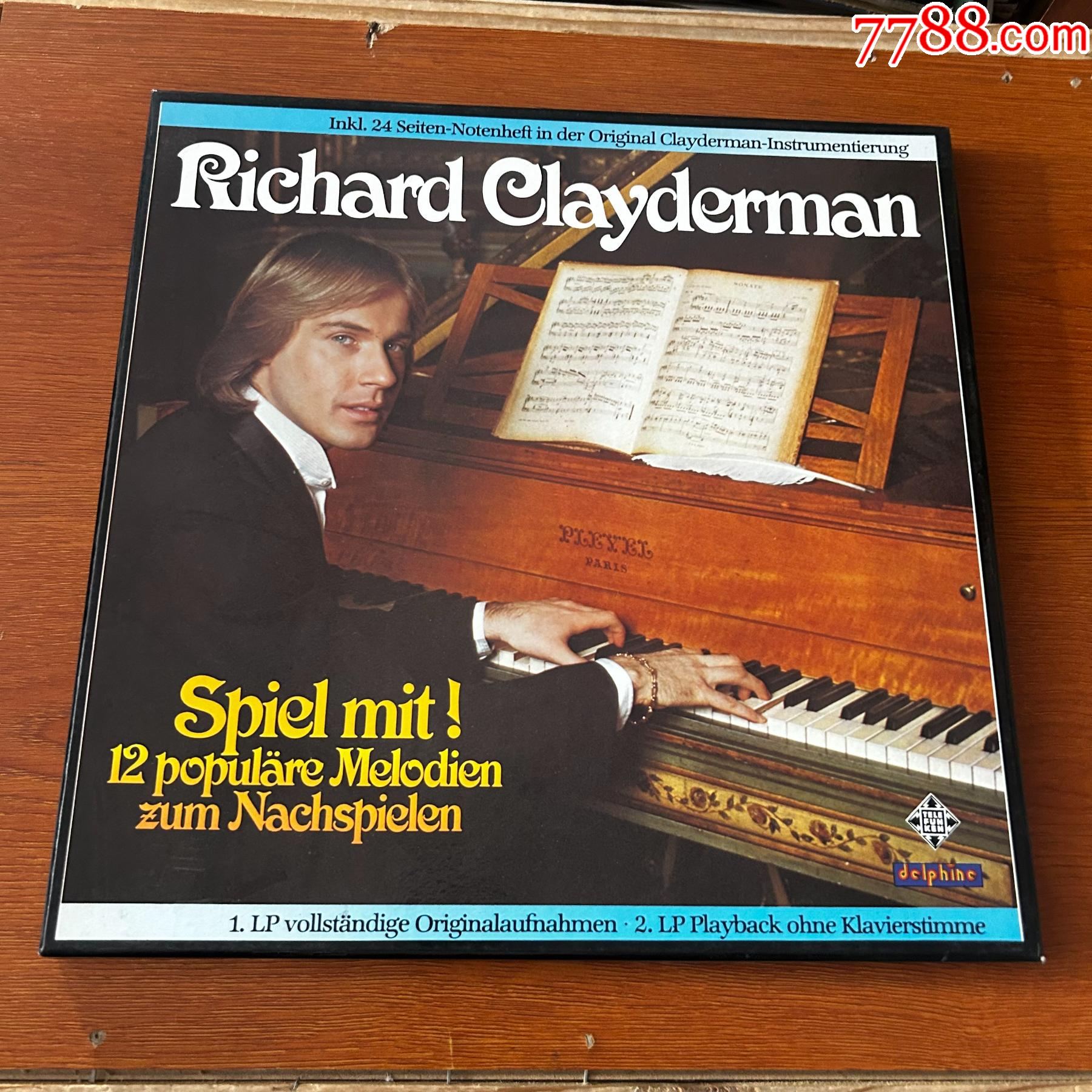 理查德克莱德曼-钢琴王子-2LP-A73-价格:50元-au37130556-老唱片/胶片 -加价-7788收藏__收藏热线