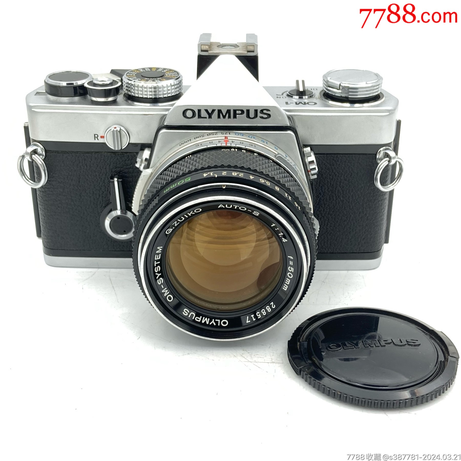 奥林巴斯OM-1胶片单反相机带50mm1.4镜头_单反相机_壹本正经【7788收藏__收藏热线】