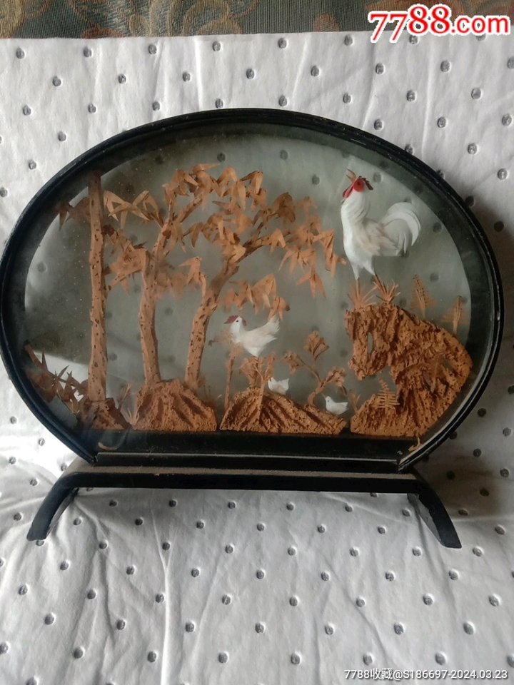 80年代琉璃画-价格:10元-au37205890-其他琉璃工艺 -加价-7788收藏__收藏热线