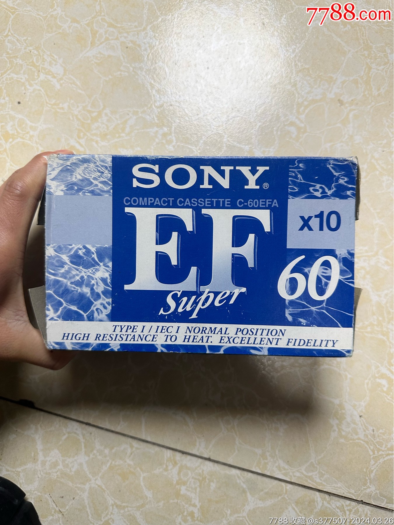 SONY—EF60_磁带/卡带_弘乐店铺【7788收藏__收藏热线】