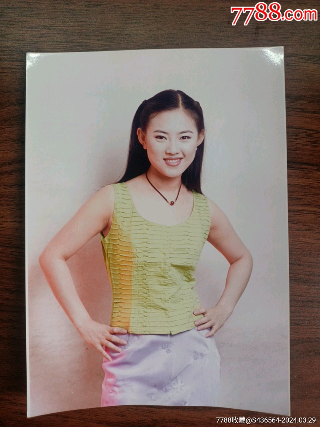 美女模特写真阳光笑容灿烂?漂亮-价格:5元-au37270576-老照片 -加价-7788收藏__收藏热线