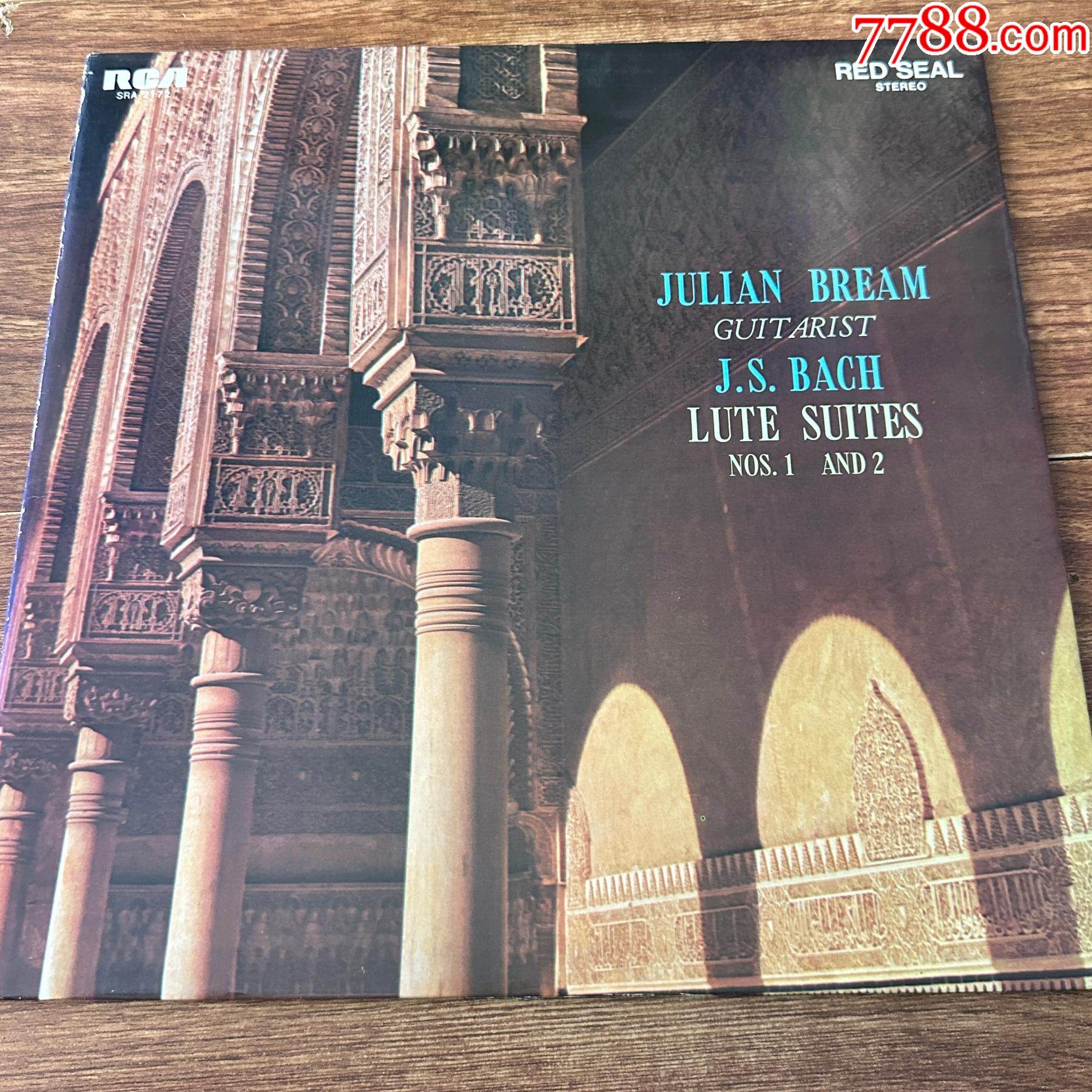 巴赫-第1/2鲁特琴组曲-布里姆演绎-LP黑胶-A86-价格:10元-au37309846-老唱片/胶片 -加价-7788收藏__收藏热线