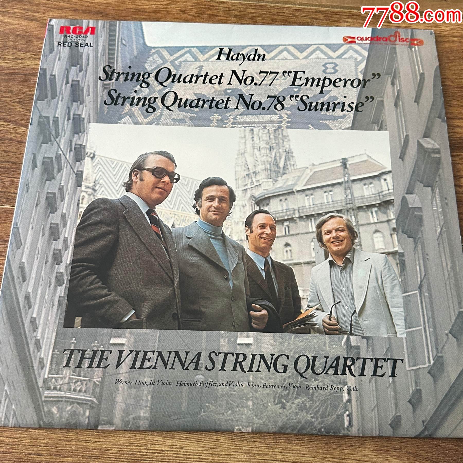 海顿-第77.78弦乐四重奏-维也纳弦乐四重奏-12寸黑胶LP-A87-价格:20元-au37310089-老唱片/胶片 -加价-7788收藏__收藏热线