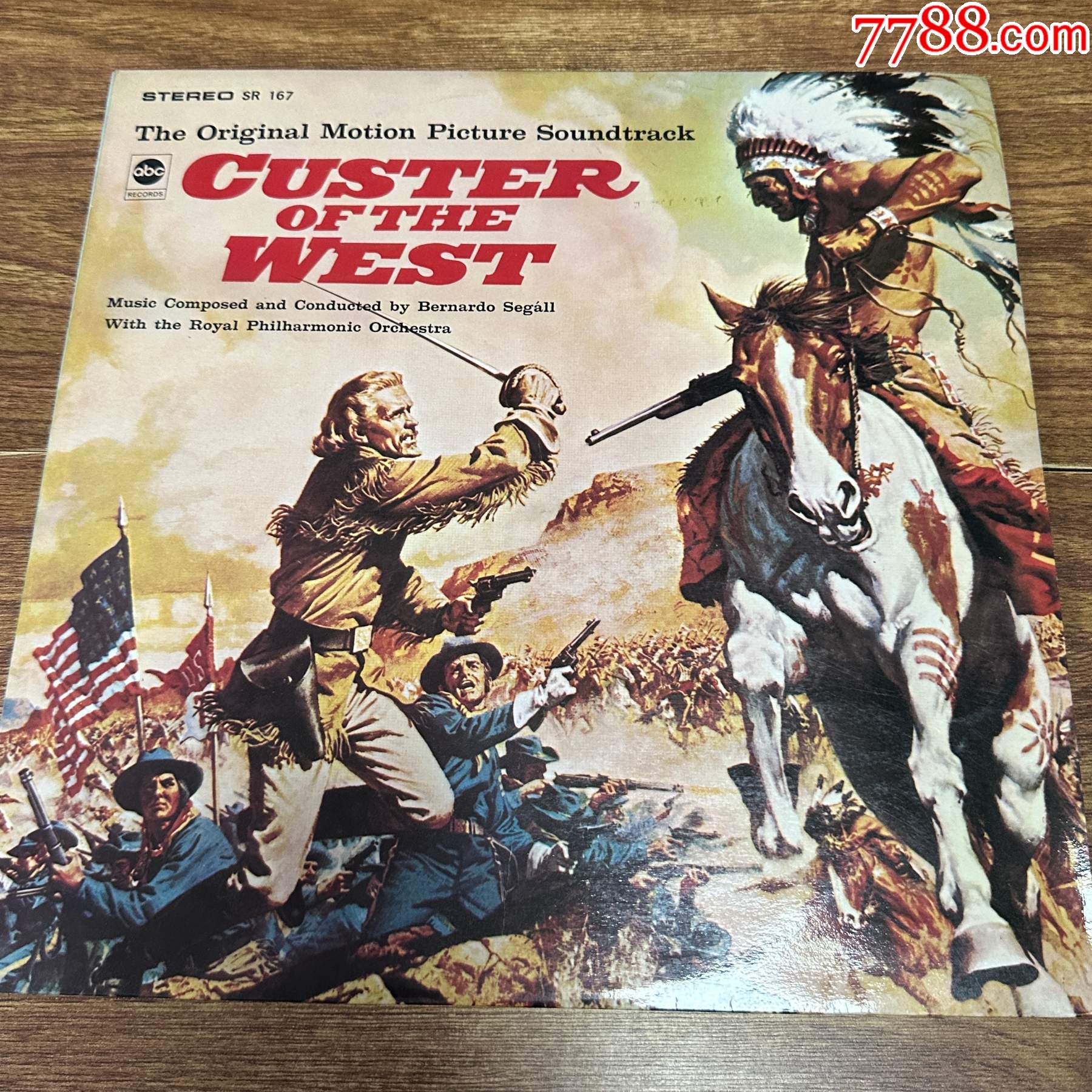 卡斯特将军-电影原声-罗伯特·肖-黑胶LP-A88-老唱片/胶片-7788商城__七七八八商品交易平台(7788.com)