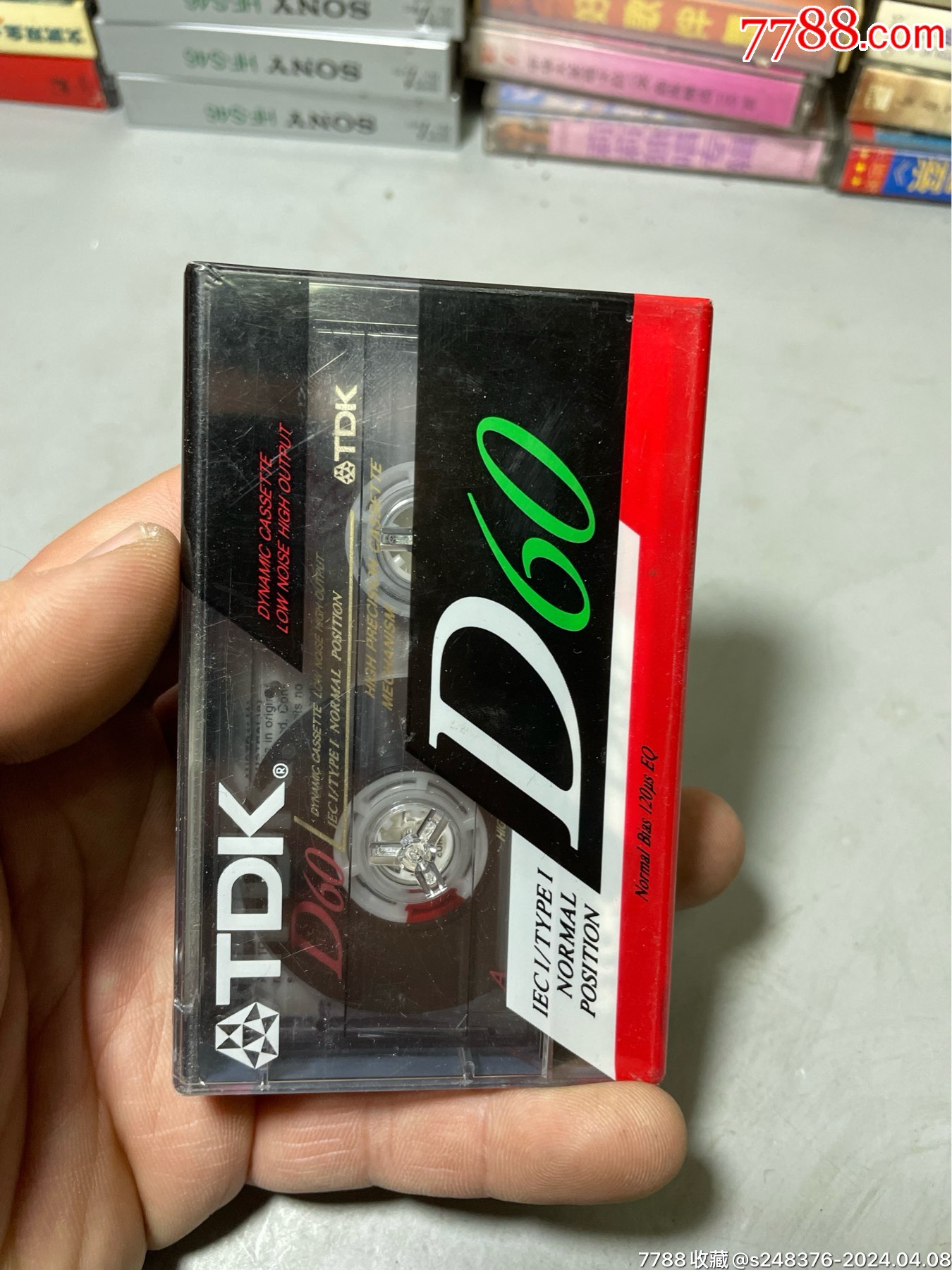 TDK-D60空白磁带未拆封_磁带/卡带_古近玩物驿站【7788收藏__收藏热线】