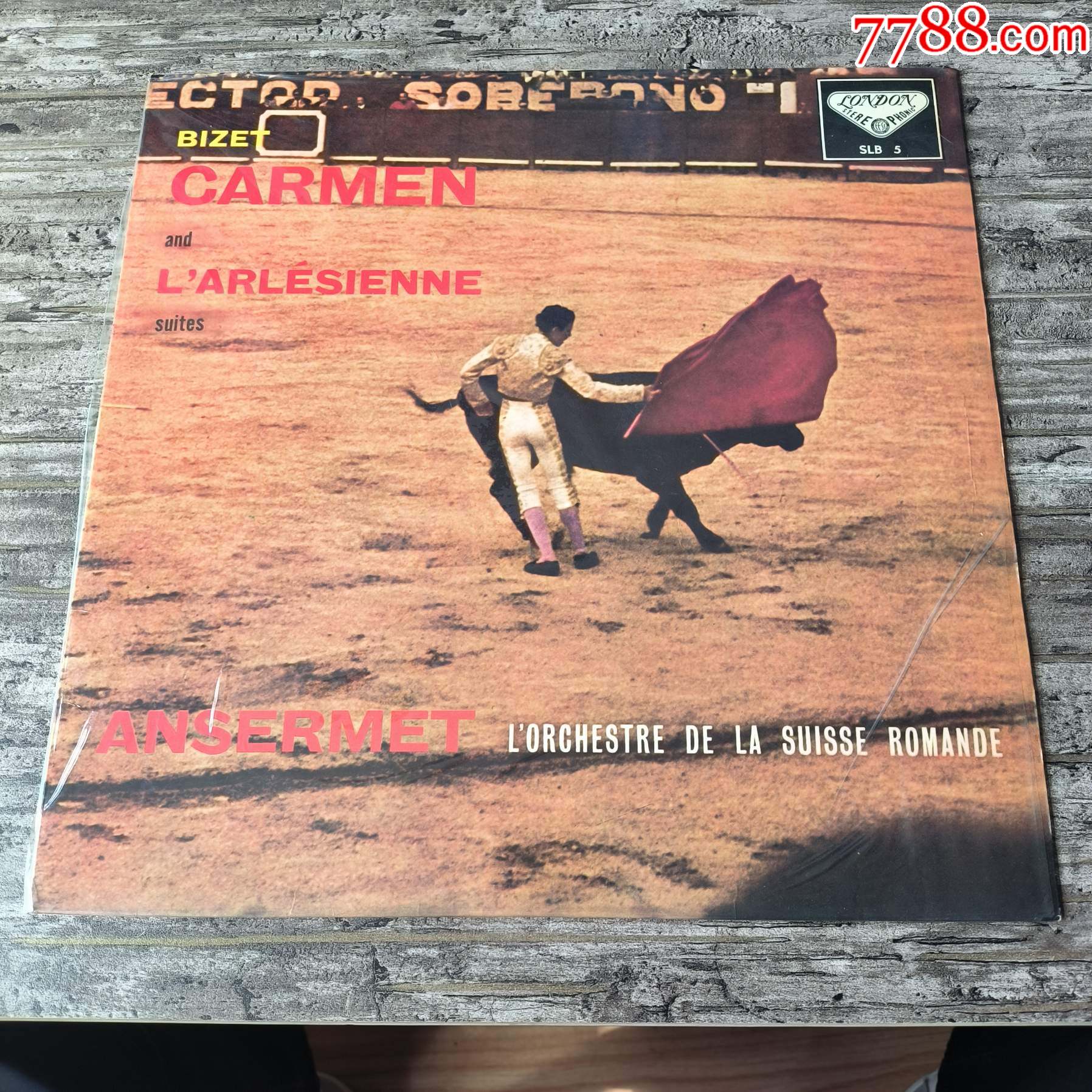 比才-卡门-阿莱城的姑娘-安塞美-指挥-一处细划痕-黑胶LP-A36_海外唱片/胶片_楚都旧时光【7788收藏__收藏热线】