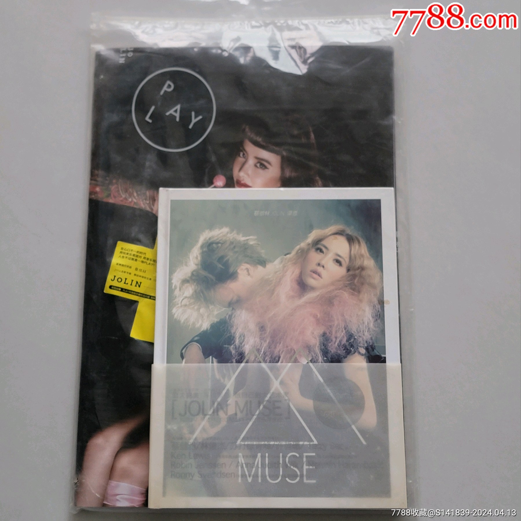 蔡依林Jolin引进版专辑：muse梦的缪斯+play我呸，两张打包出，没听过-价格:499元-au37399691-音乐CD -加价 ...