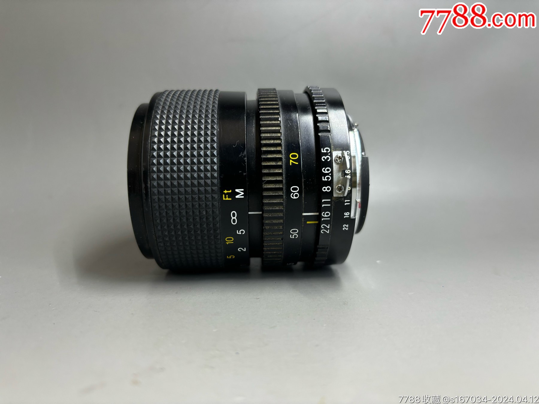 确善能35-70mmF3.5-4.5手动对焦镜头全画幅镜头，尼康ai卡口__【7788收藏__收藏热线】