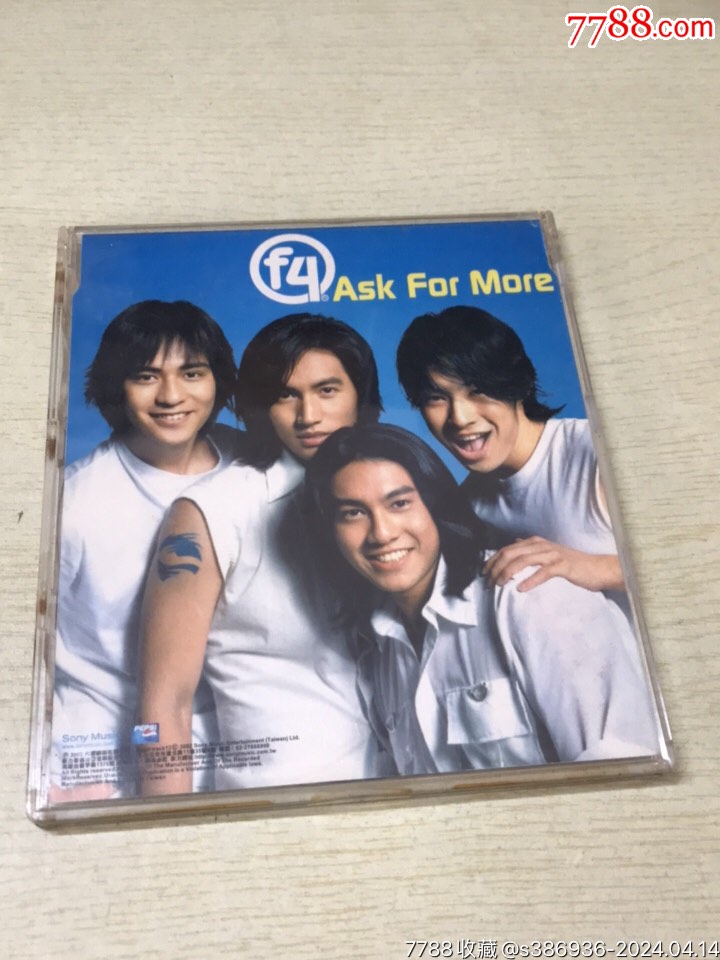 F4/AskForMore-价格:10元-au37439910-音乐CD -加价-7788收藏__收藏热线
