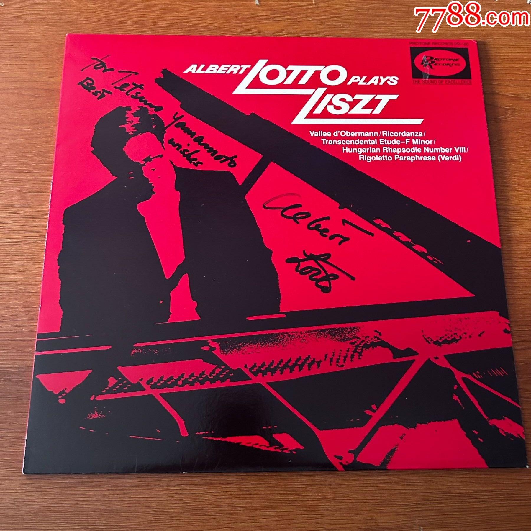 李斯特等古典作品集-12寸黑胶LP-A47__【7788收藏__收藏热线】