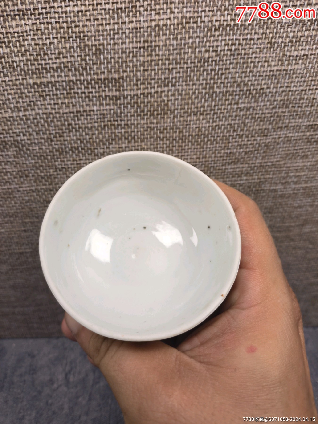 白釉杯-价格:70元-au37447864-单色白瓷 -加价-7788收藏__收藏热线