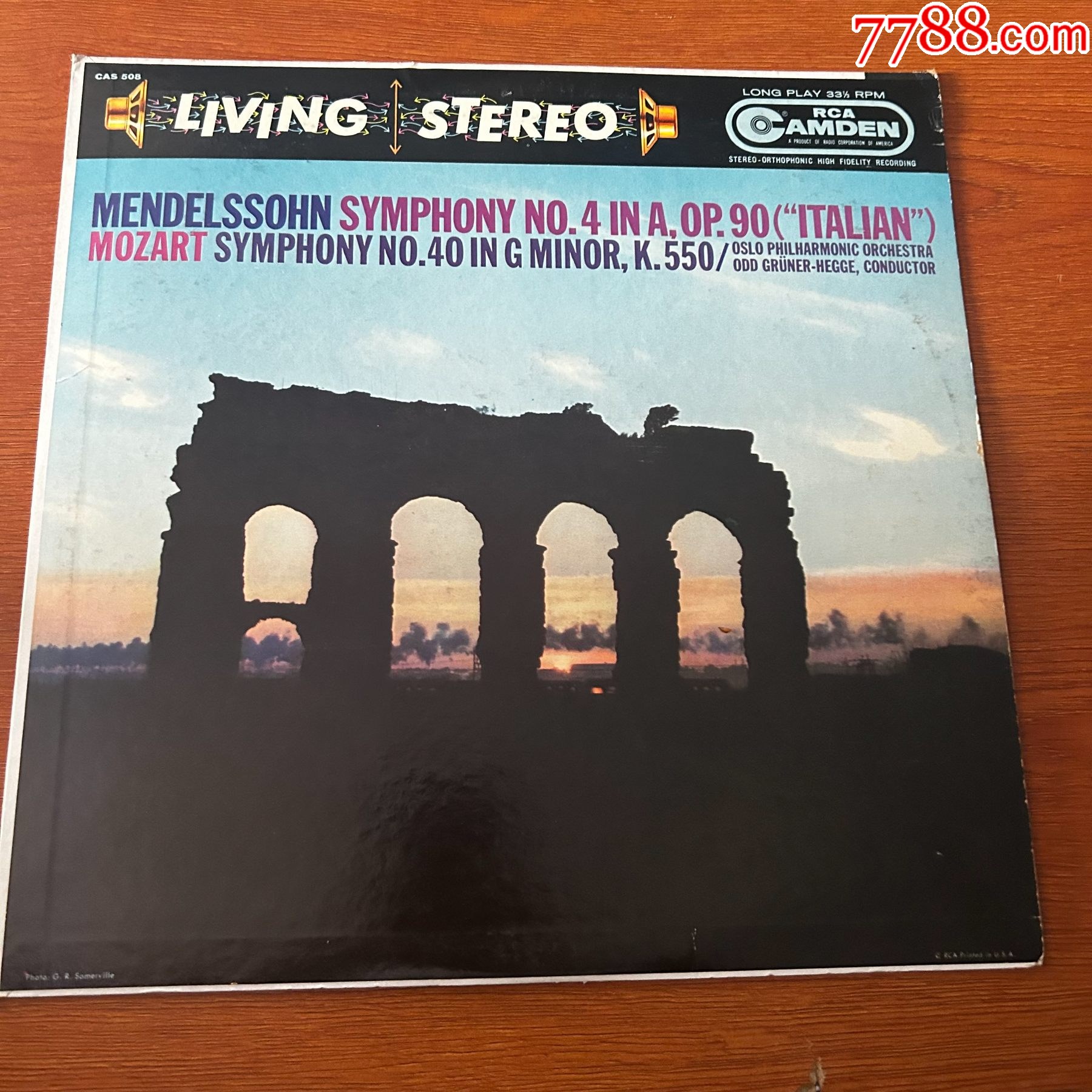 门德尔松-莫扎特交响曲-欧美版-12寸黑胶LP-A47_海外唱片/胶片_碟行音像制品店【7788收藏__收藏热线】