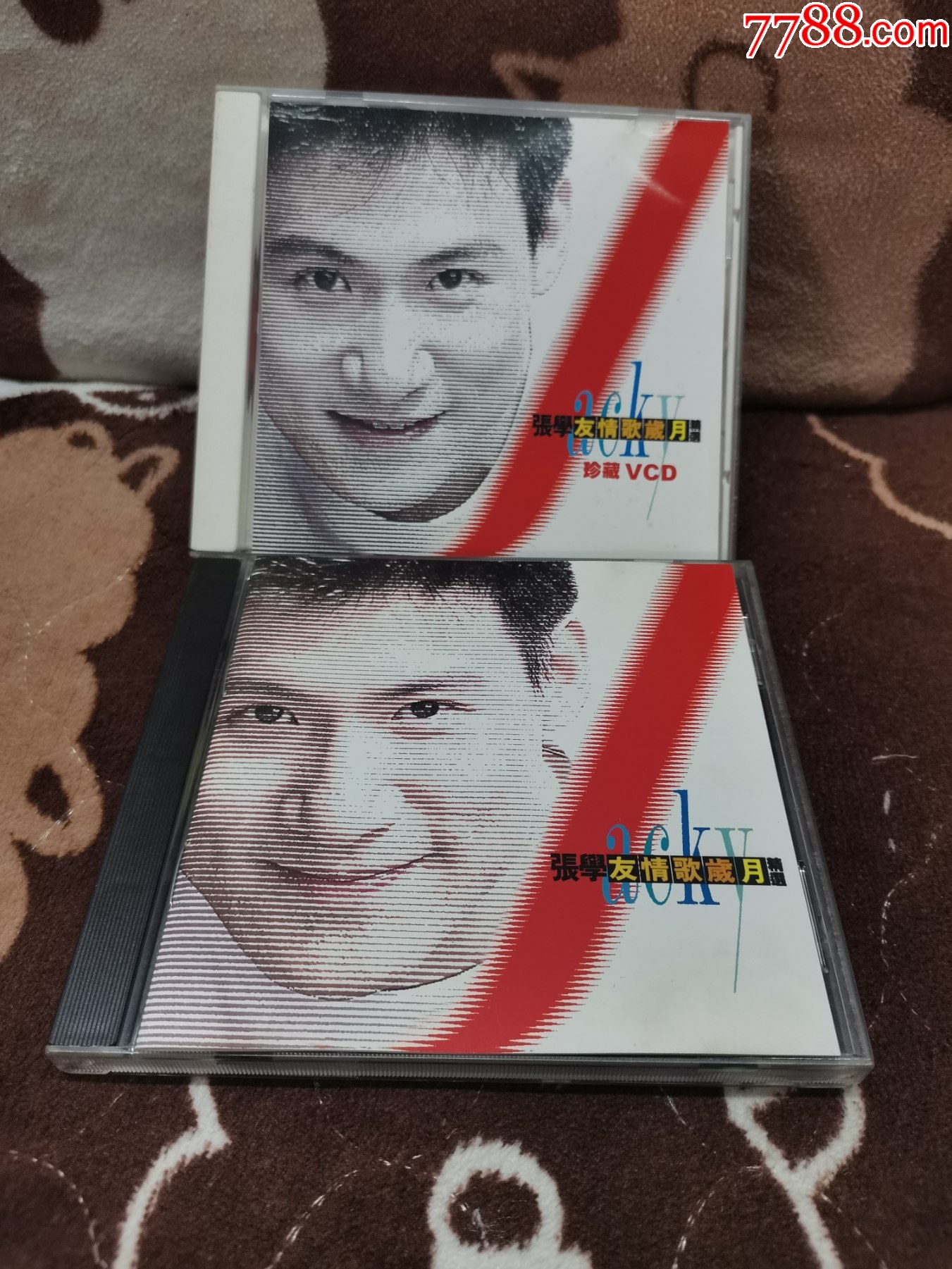 张学友友情歌岁月原版CD+VCD套装__【7788收藏__收藏热线】