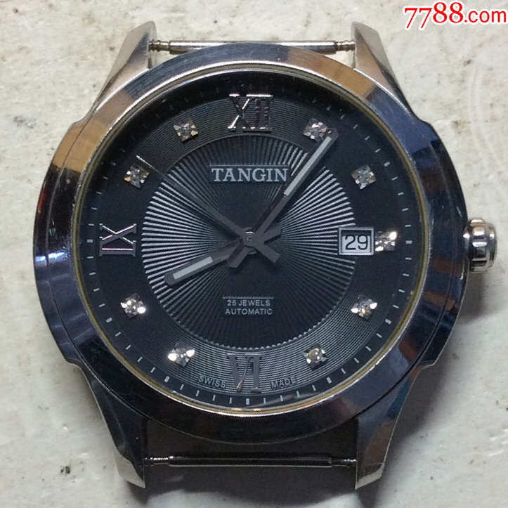 瑞士TANGIN自动机械男表（2824-2）-价格:55元-au37491960-手表/腕表 -加价-7788收藏__收藏热线