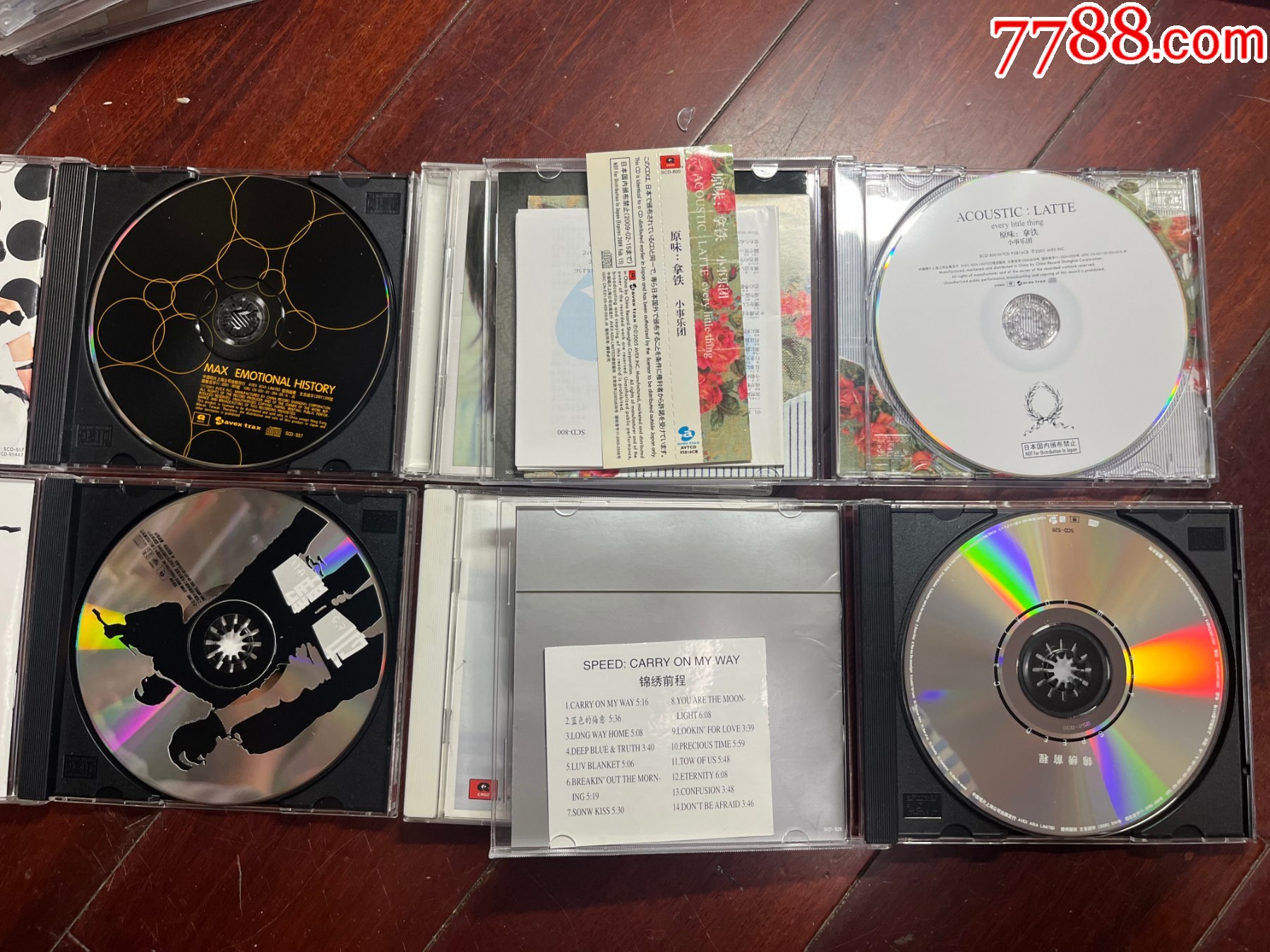 CD6盘合售恋爱写真等等_音乐CD_淘书斋收藏【7788收藏__收藏热线】