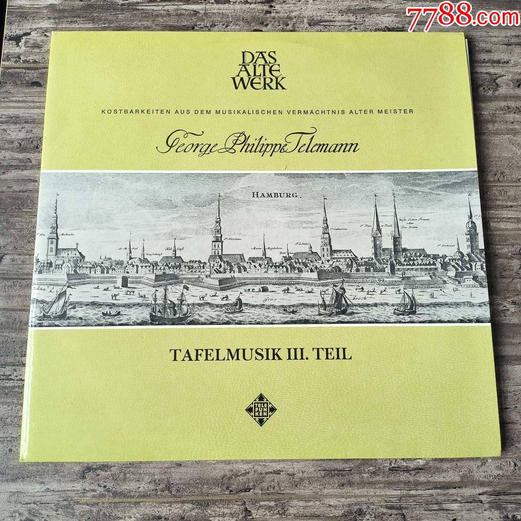 泰勒曼-宴会音乐3部分-弗朗斯·布吕根演奏-黑胶2LP-A41-价格:20元-au37512005-老唱片/胶片 -加价-7788收藏__收藏热线