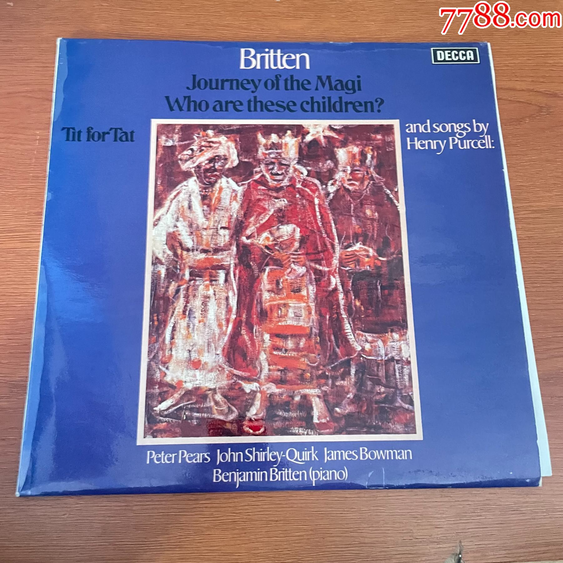 布里顿-法师之旅-12寸黑胶LP-A59-价格:10元-au37547233-老唱片/胶片 -加价-7788收藏__收藏热线