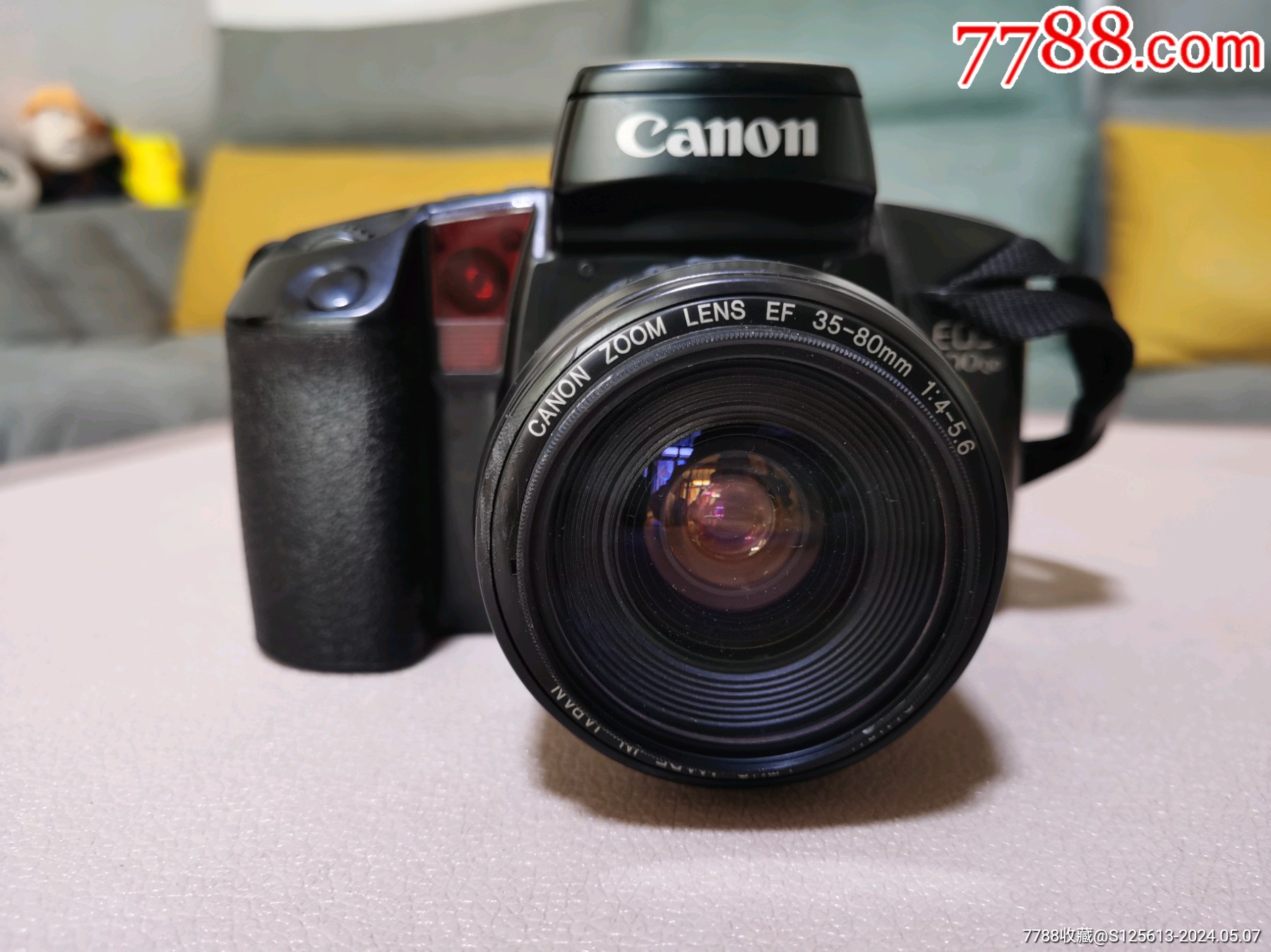 佳能-EOS-100QD单反相机，功能正常_单反相机_以戒为师【7788收藏__收藏热线】