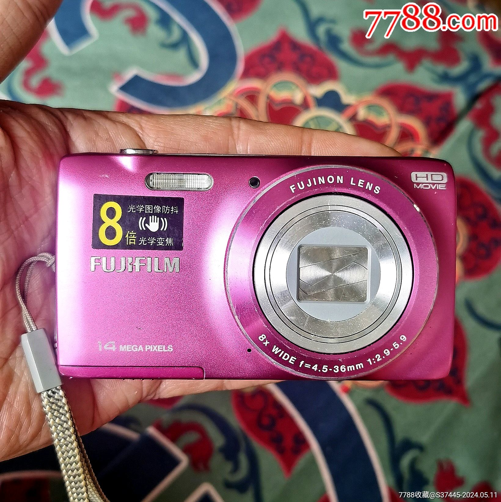 富士JZ110，紫色，好品_卡片机/数码相机_钱串子店铺【7788收藏__收藏热线】