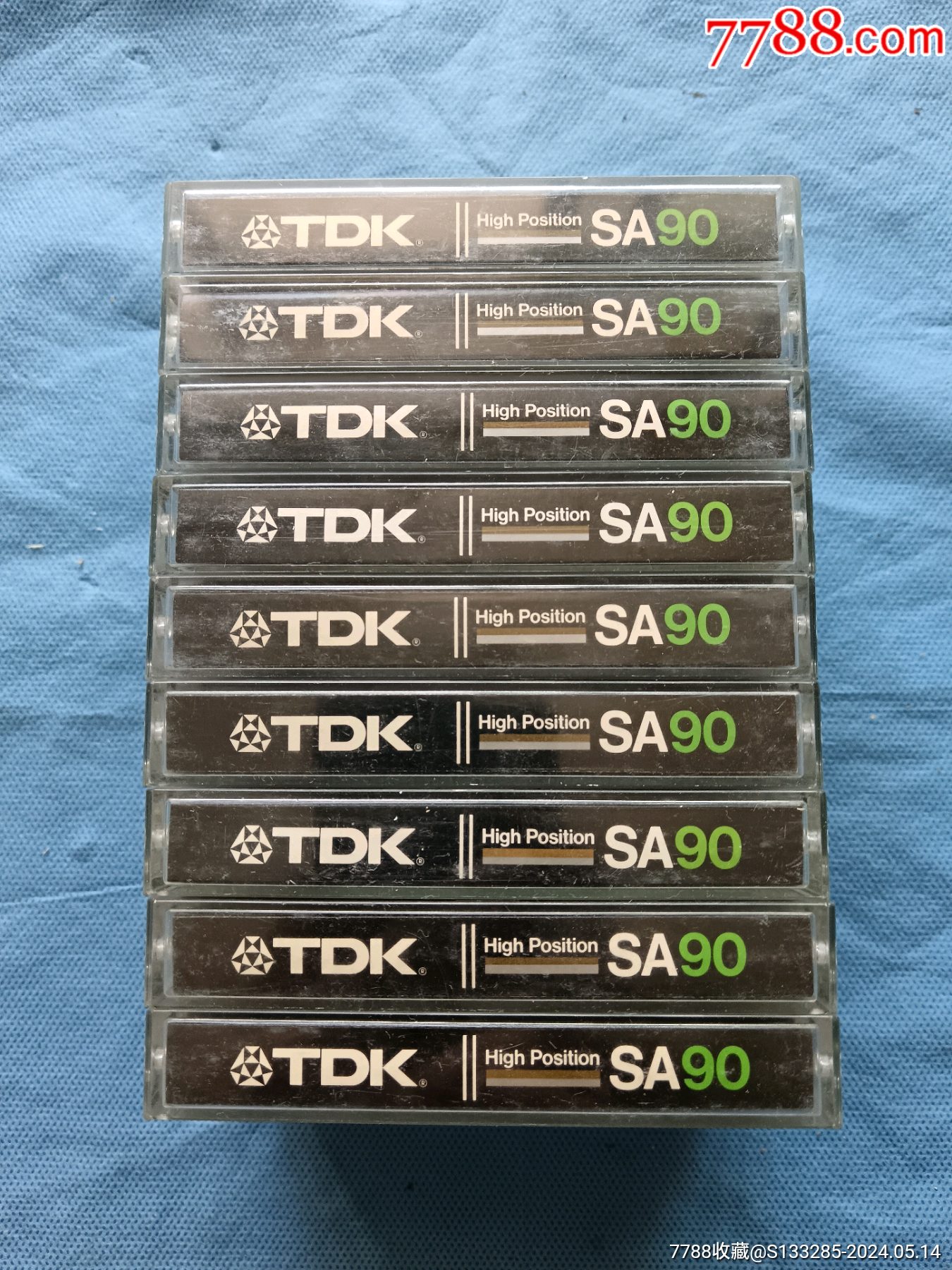 TDk-SA90空白带9盘（拍前看简介）-价格:108元-au37745141-磁带/卡带 -加价-7788收藏__收藏热线