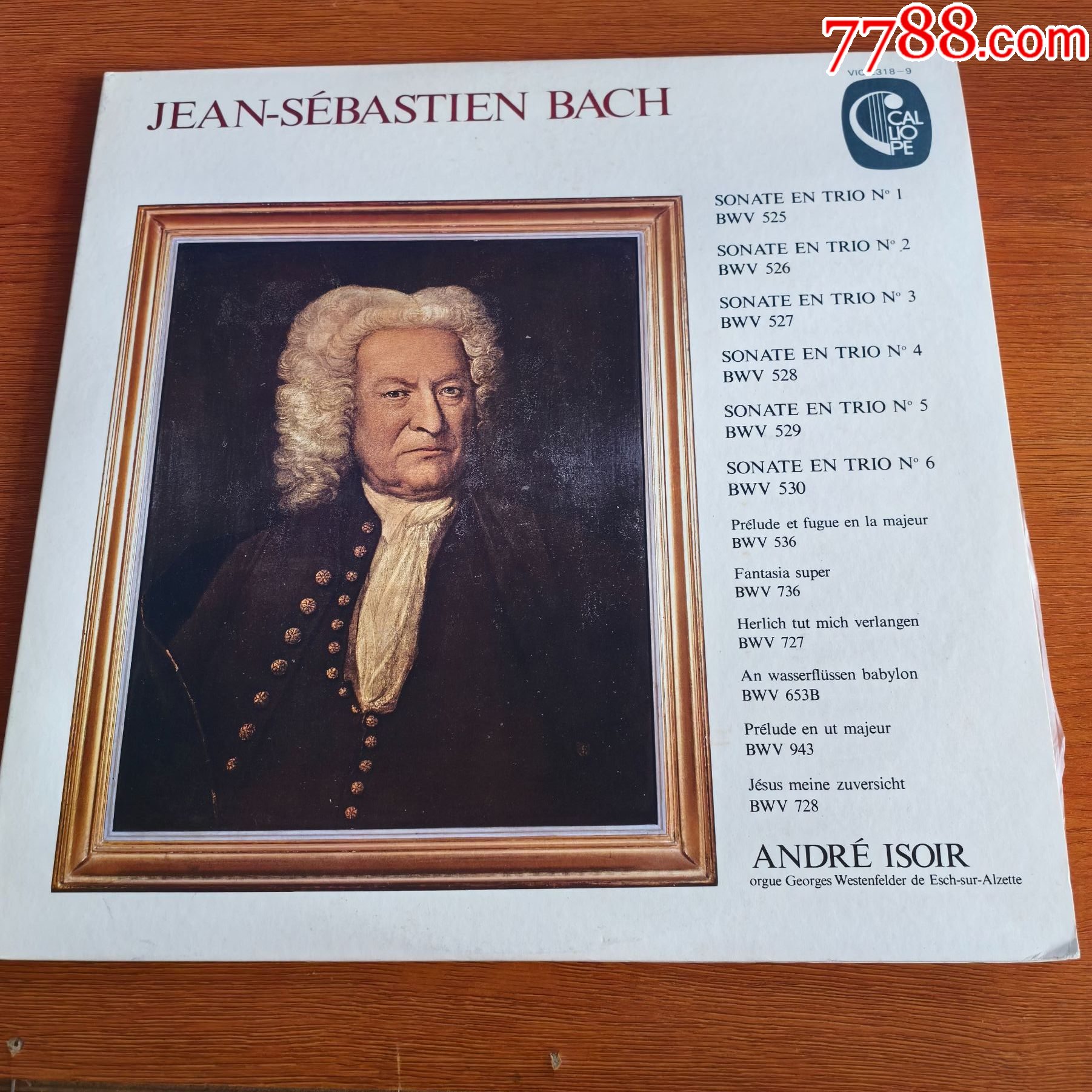 巴赫-三重奏鸣曲--第四三重奏-6号三重奏-等-微痕-黑胶2LP-A23-价格:20元-au37749373-老唱片/胶片 -加价-7788收藏__收藏热线