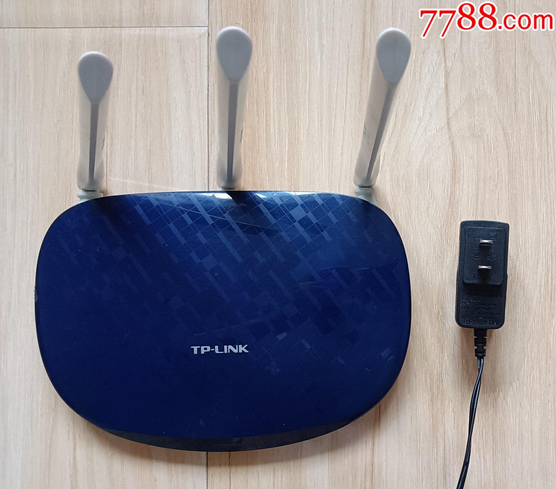 TP-LINK普联技术有限公司450M无线路由器，TL-WR886N。带连线。-价格:20元-au37752753-电脑硬件 -加价-7788 ...