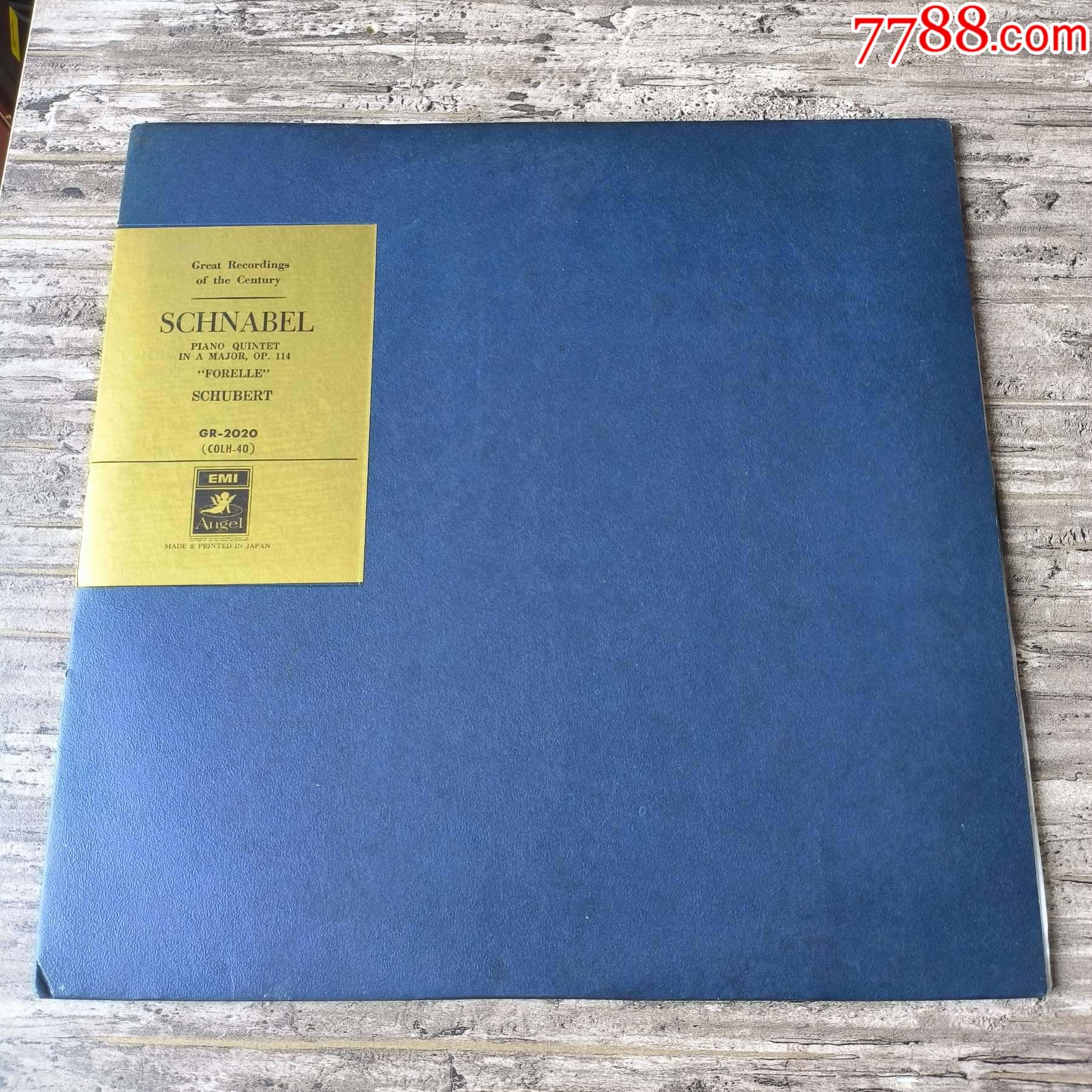 舒伯特-钢琴五重奏-鳟鱼-施纳贝尔-黑胶LP-A23_老唱片/胶片_楚都旧时光【7788收藏__收藏热线】