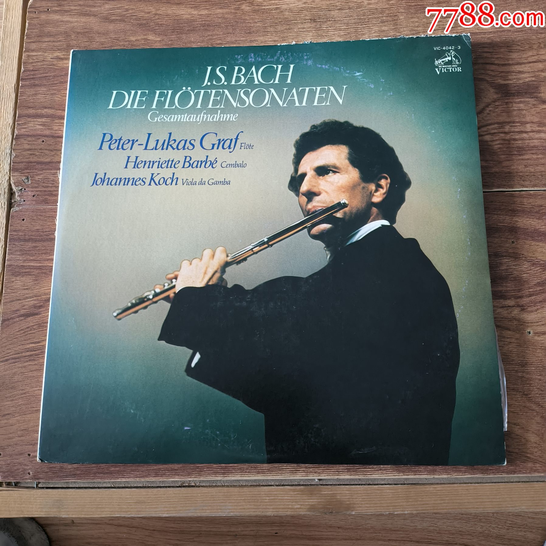 巴赫-长笛奏鸣曲-格拉夫-演绎-黑胶2LP-A26_老唱片_楚都旧时光【7788收藏__收藏热线】