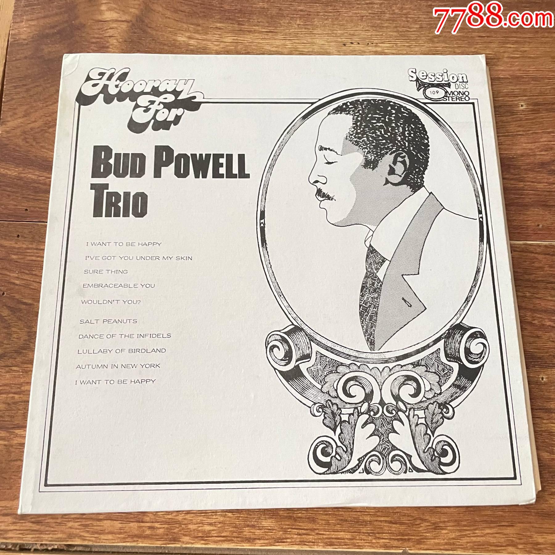 BUDPOWELLTRIO-爵士JAZz-12寸黑胶LP-A36__【7788收藏__收藏热线】