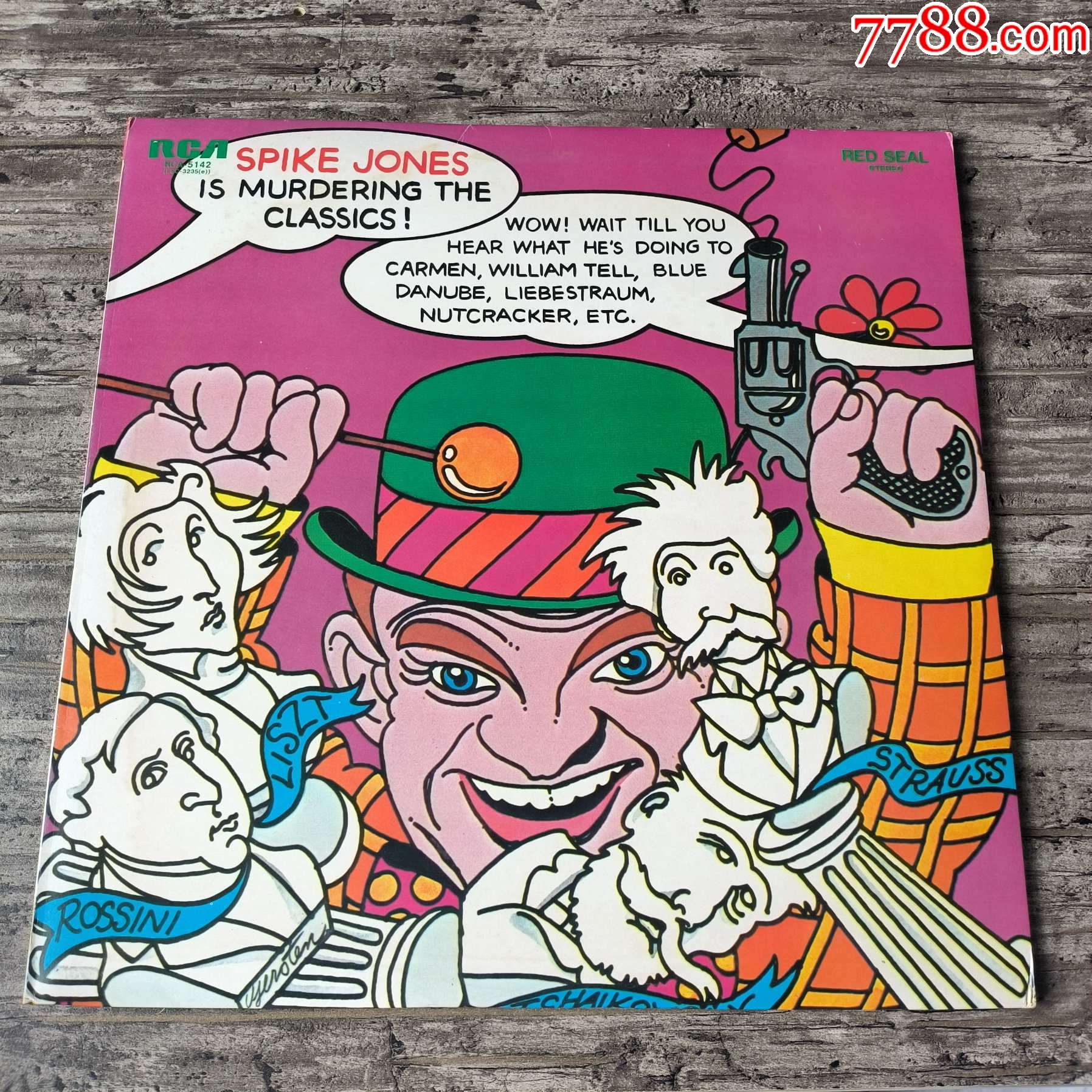 流行音乐-新奇-斯派克·琼斯-谋杀经典-黑胶LP-A18__【7788收藏__收藏热线】