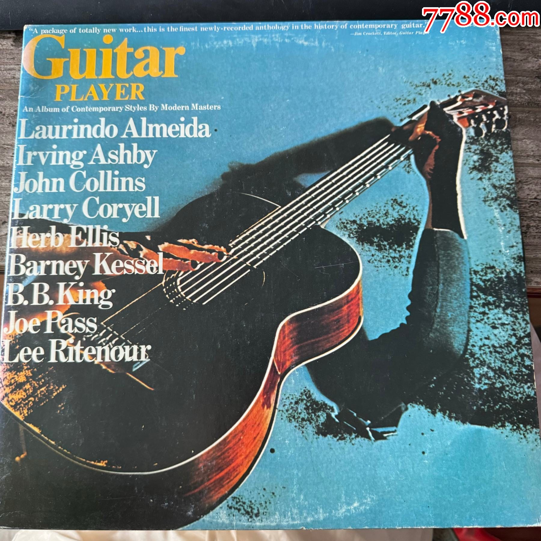 爵士吉他合集B.B.KingGuitarPlayer-2LP-A45_老唱片_碟行音像制品店【7788收藏__收藏热线】