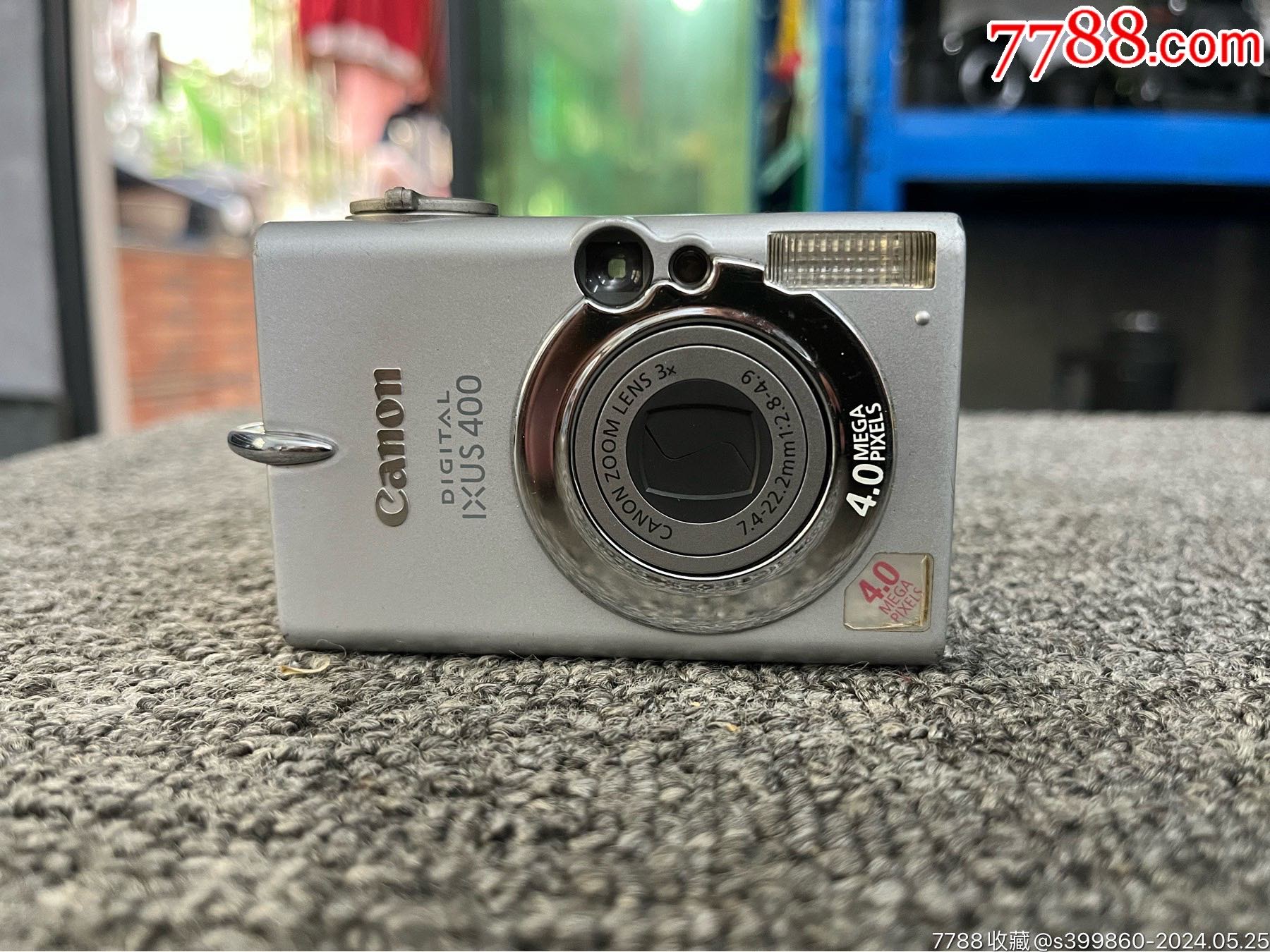 佳能ixus400卡片相机（3）-价格:142元-au37864733-卡片机/数码相机 -加价-7788收藏__收藏热线