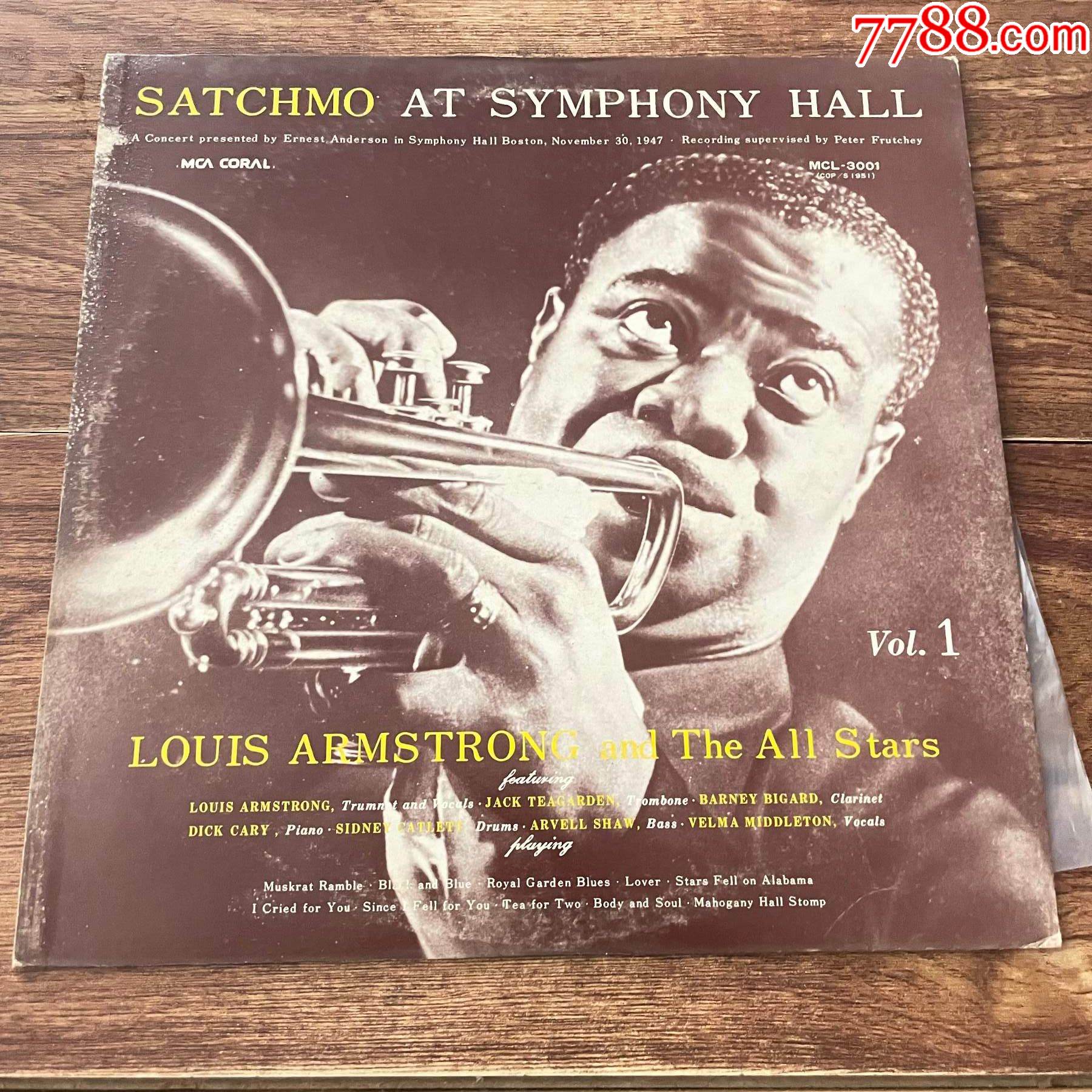 路易斯·阿姆斯特朗--爵士小号大师-12寸黑胶LP-A47-老唱片/胶片-7788商城__七七八八商品交易平台(7788.com)