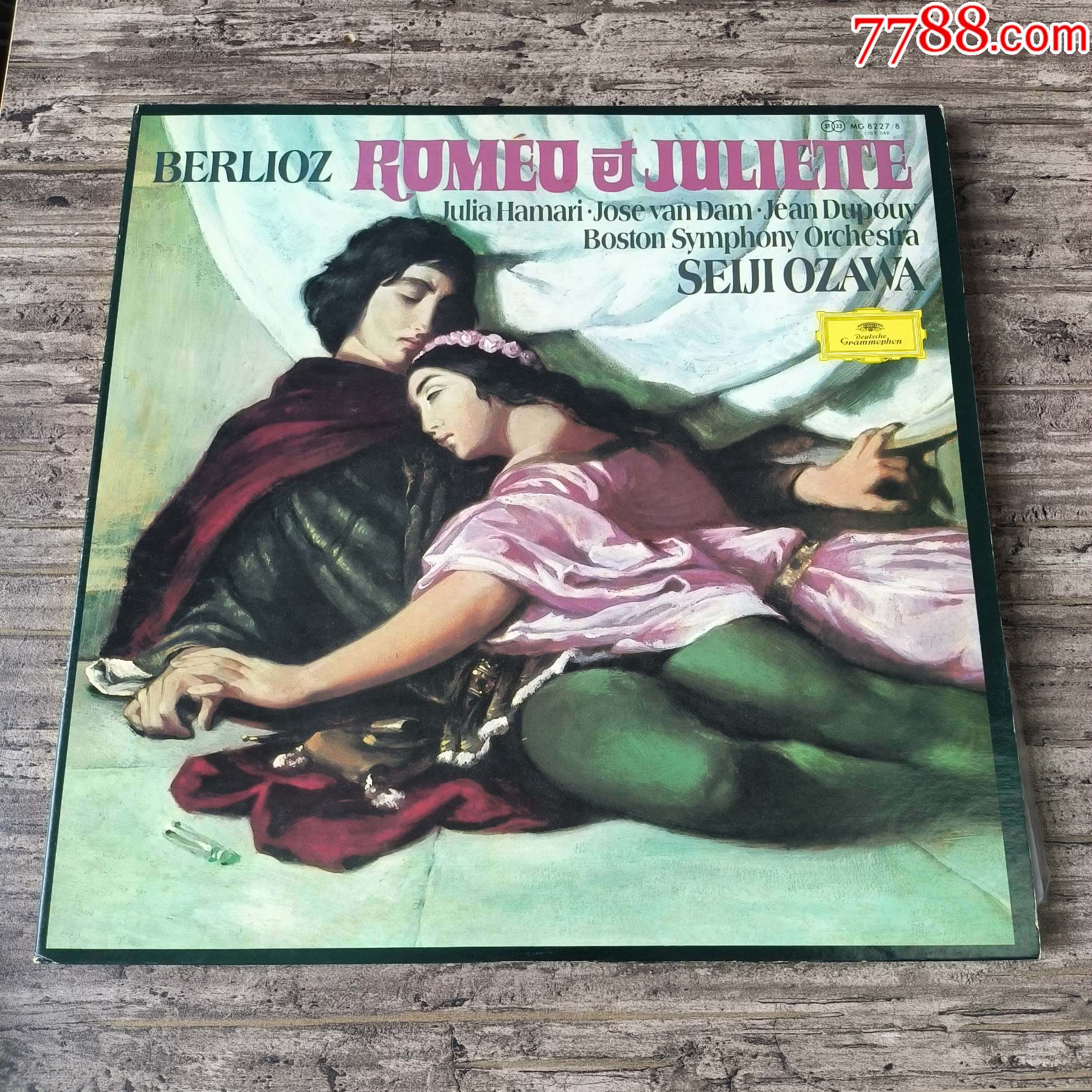 柏辽兹-罗密欧与朱丽叶-小泽征尔-波士顿交响乐团-黑胶2LP-A41__【7788收藏__收藏热线】