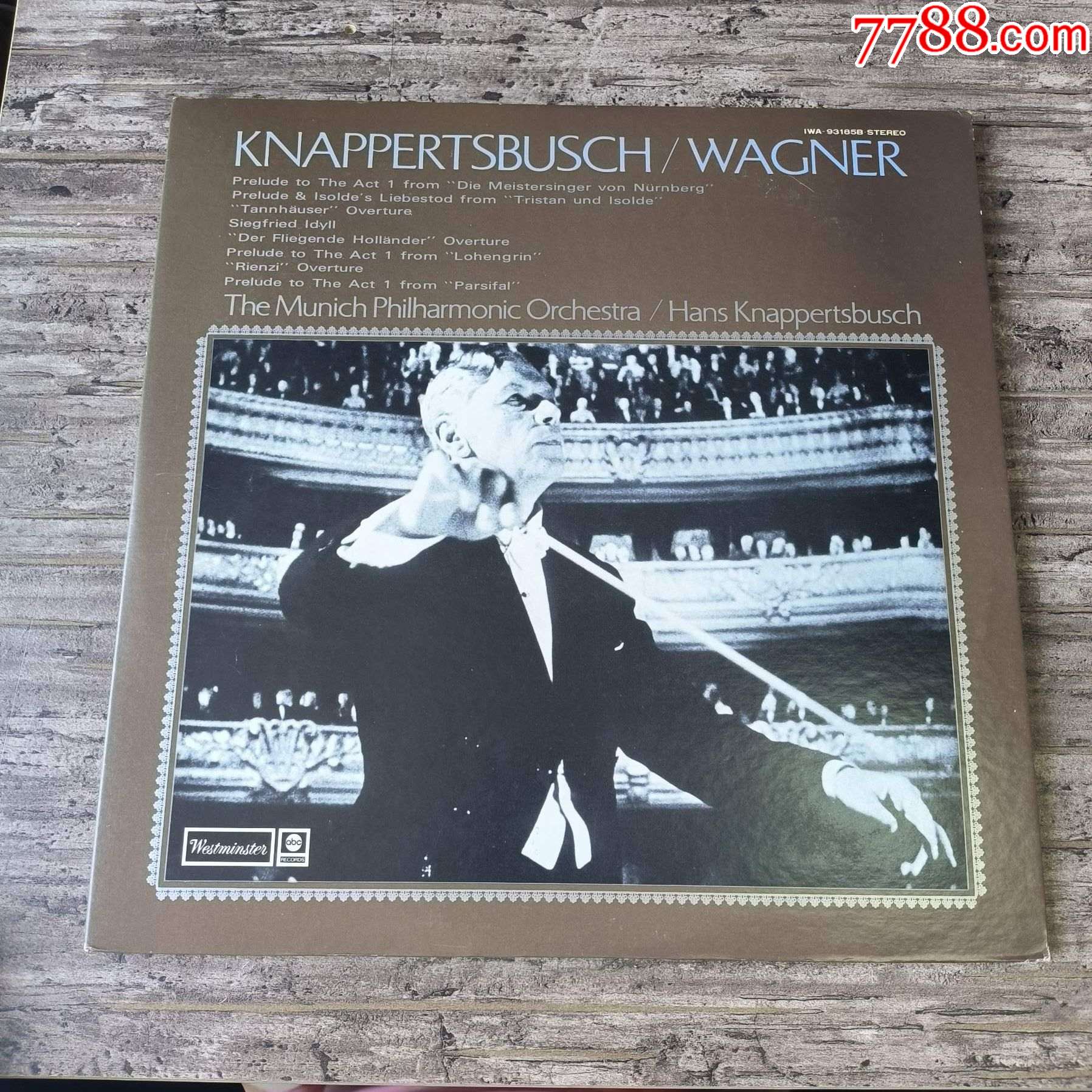 瓦格纳名演集--汉斯·克纳佩兹布什-指挥-黑胶2LP-A41_海外唱片/胶片_楚都旧时光【7788收藏__收藏热线】