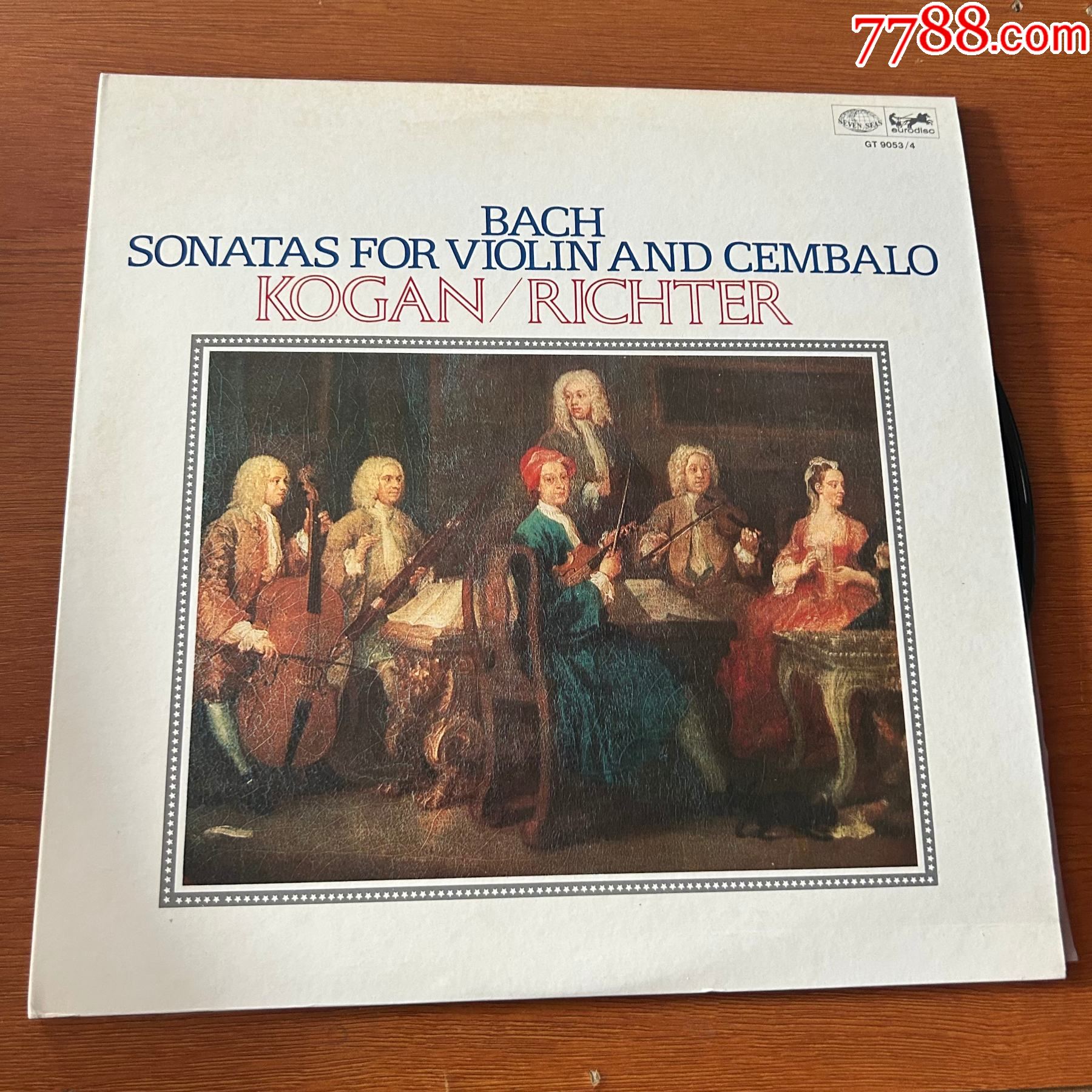 巴赫-小提琴大键琴奏鸣曲-柯岗-李-希特-2LP黑胶-A53-价格:20元-au37945073-老唱片/胶片 -加价-7788收藏__收藏热线