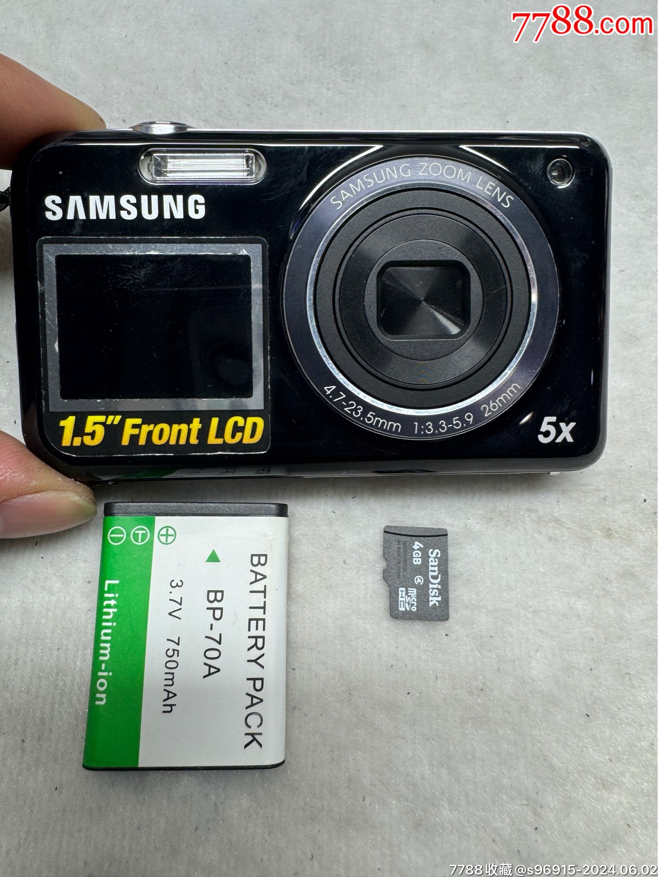 三星VLUU-PL121数码相机-价格:462元-au37950674-卡片机/数码相机 -加价-7788收藏__收藏热线