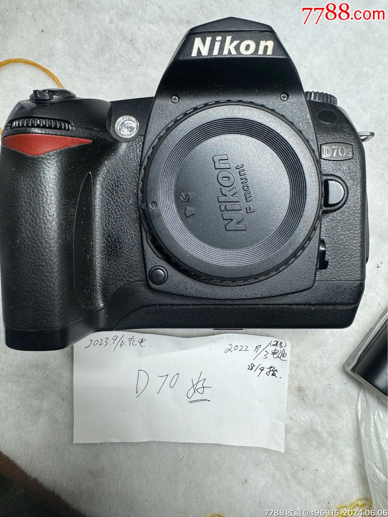 尼康D70S数码单反相机__【7788收藏__收藏热线】