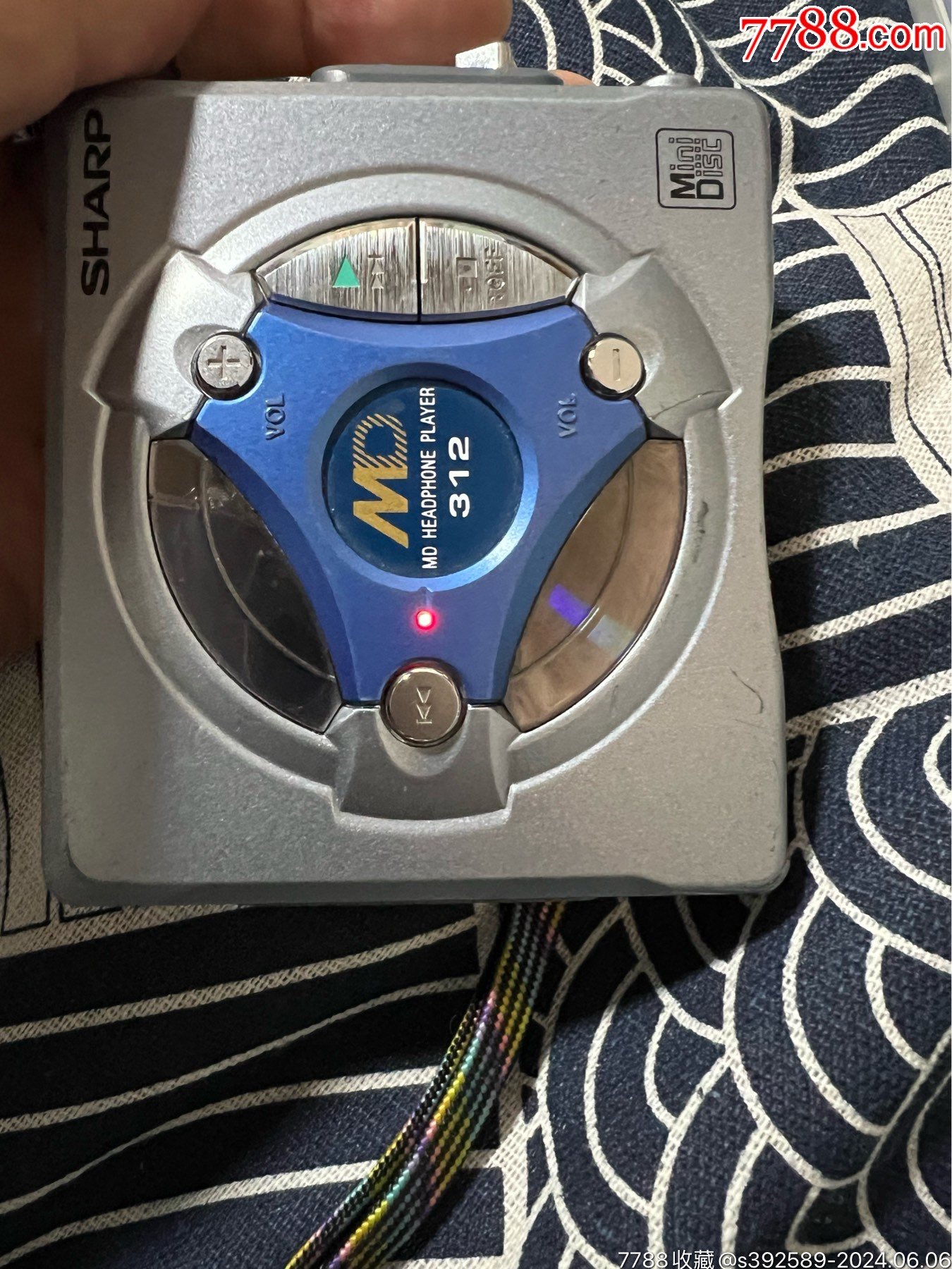 SHARP夏普md机一台品好-随身听/mp3-7788商城__七七八八商品交易平台(7788.com)