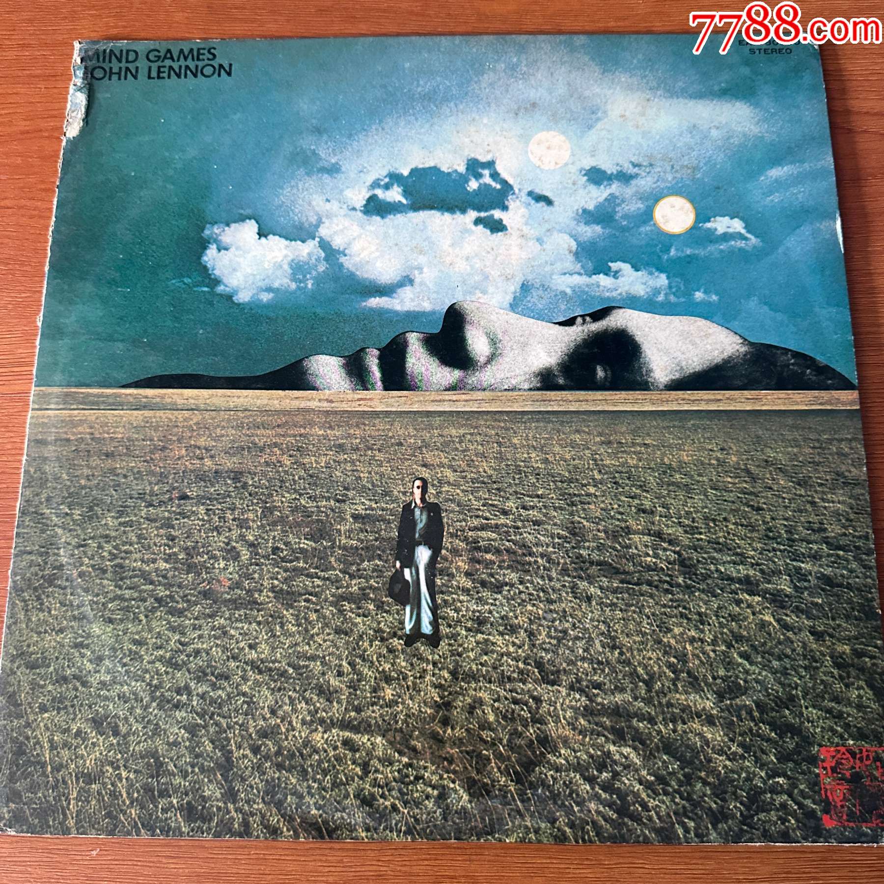 约翰列侬JohnLennon-MindGames-12寸黑胶LP-A67-价格:20元-au38056670-老唱片/胶片 -加价-7788收藏__收藏热线