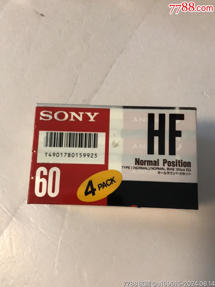 SONY（HF60）未拆封4个装-价格:100元-au38078052-磁带/卡带 -加价-7788收藏__收藏热线