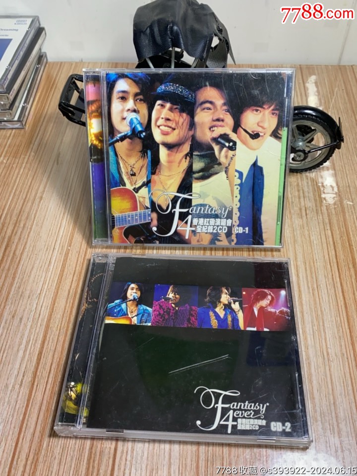 F4-fantasy/香港演唱会全纪录。2CD。95新。-价格:20元-au38082657-音乐CD -加价-7788收藏__收藏热线