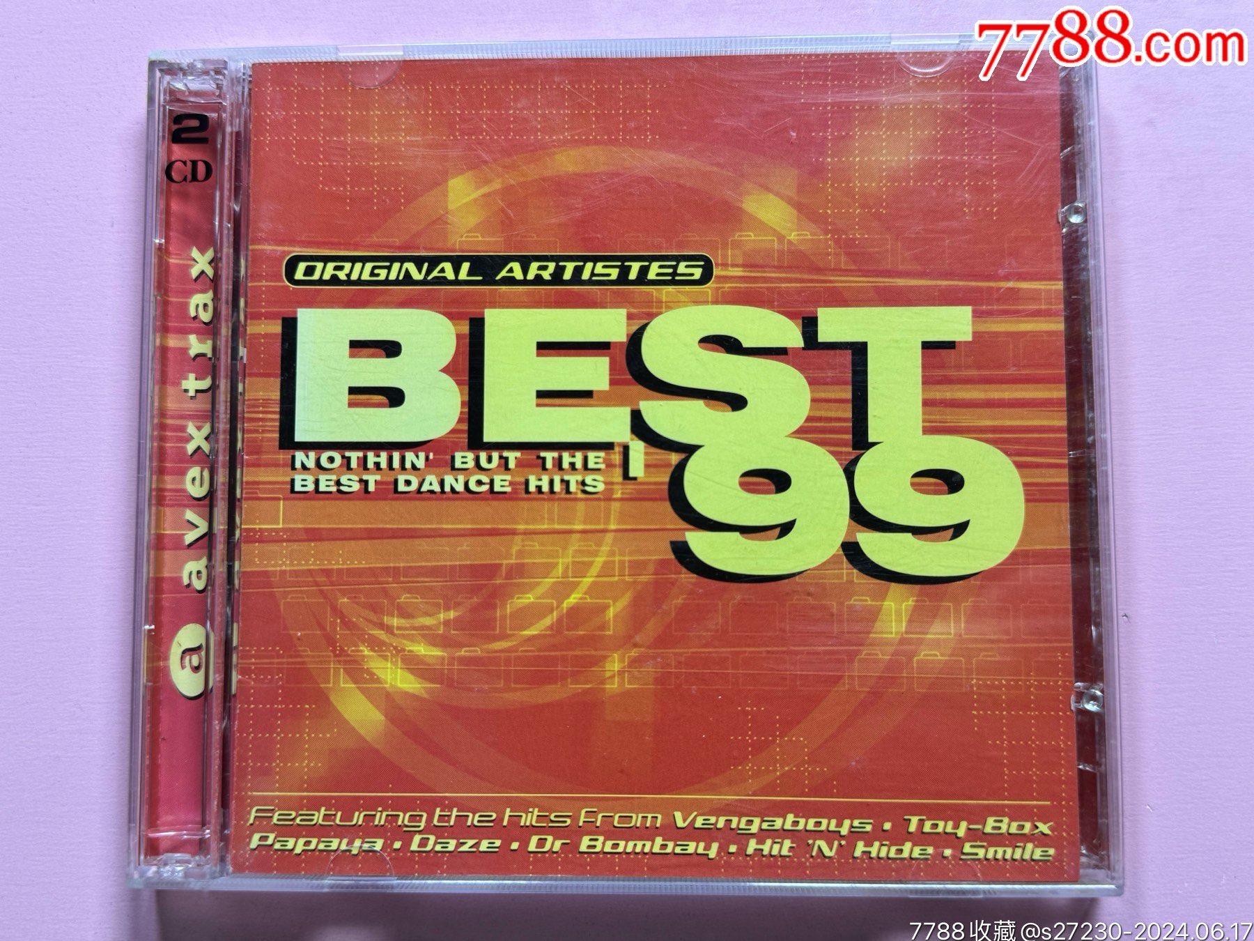 《BEST99》索尼版2CD_音乐CD_快乐的音符【7788收藏__收藏热线】