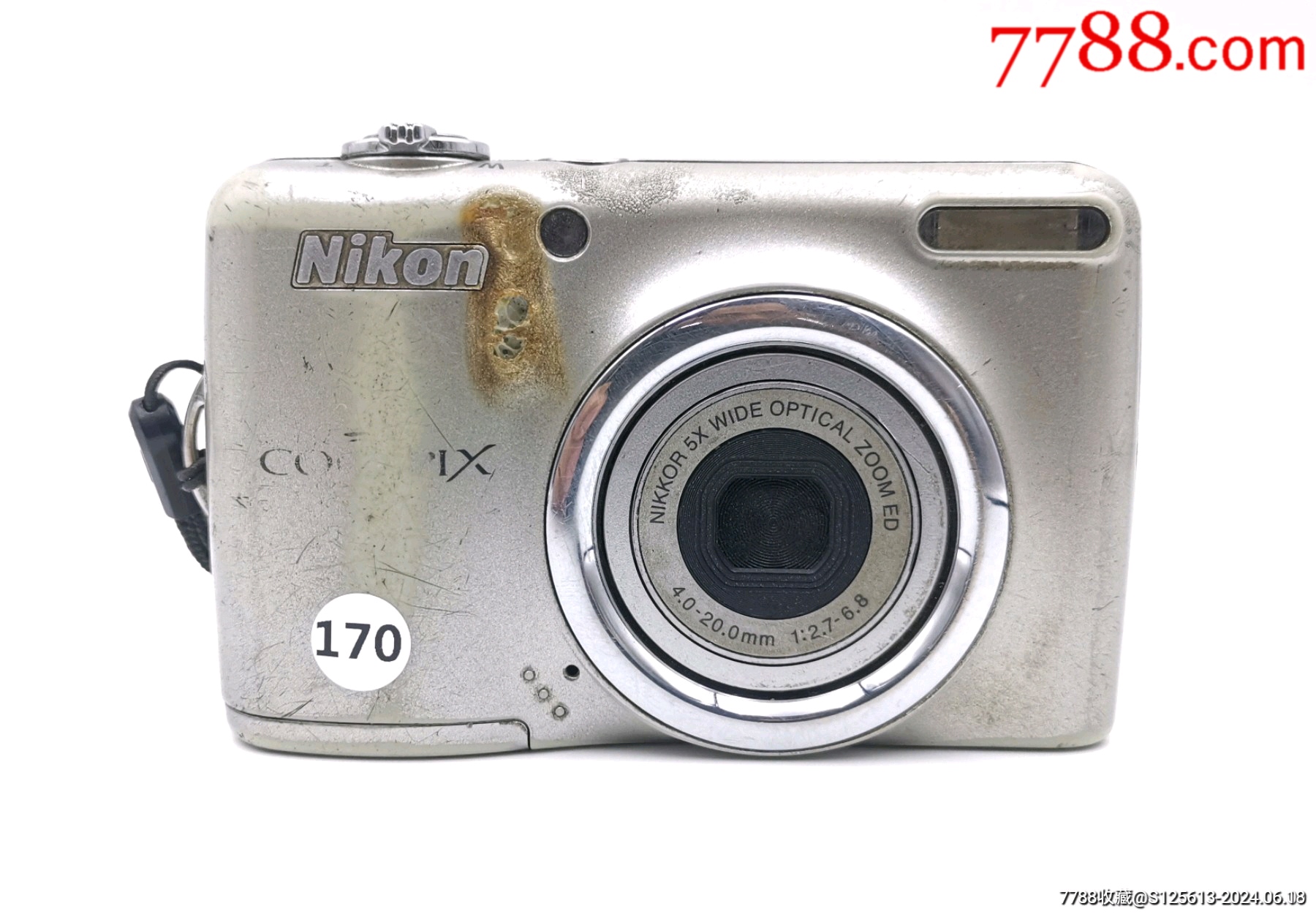 尼康L23卡片数码ccd相机，功能正常_卡片机/数码相机_以戒为师【7788收藏__收藏热线】
